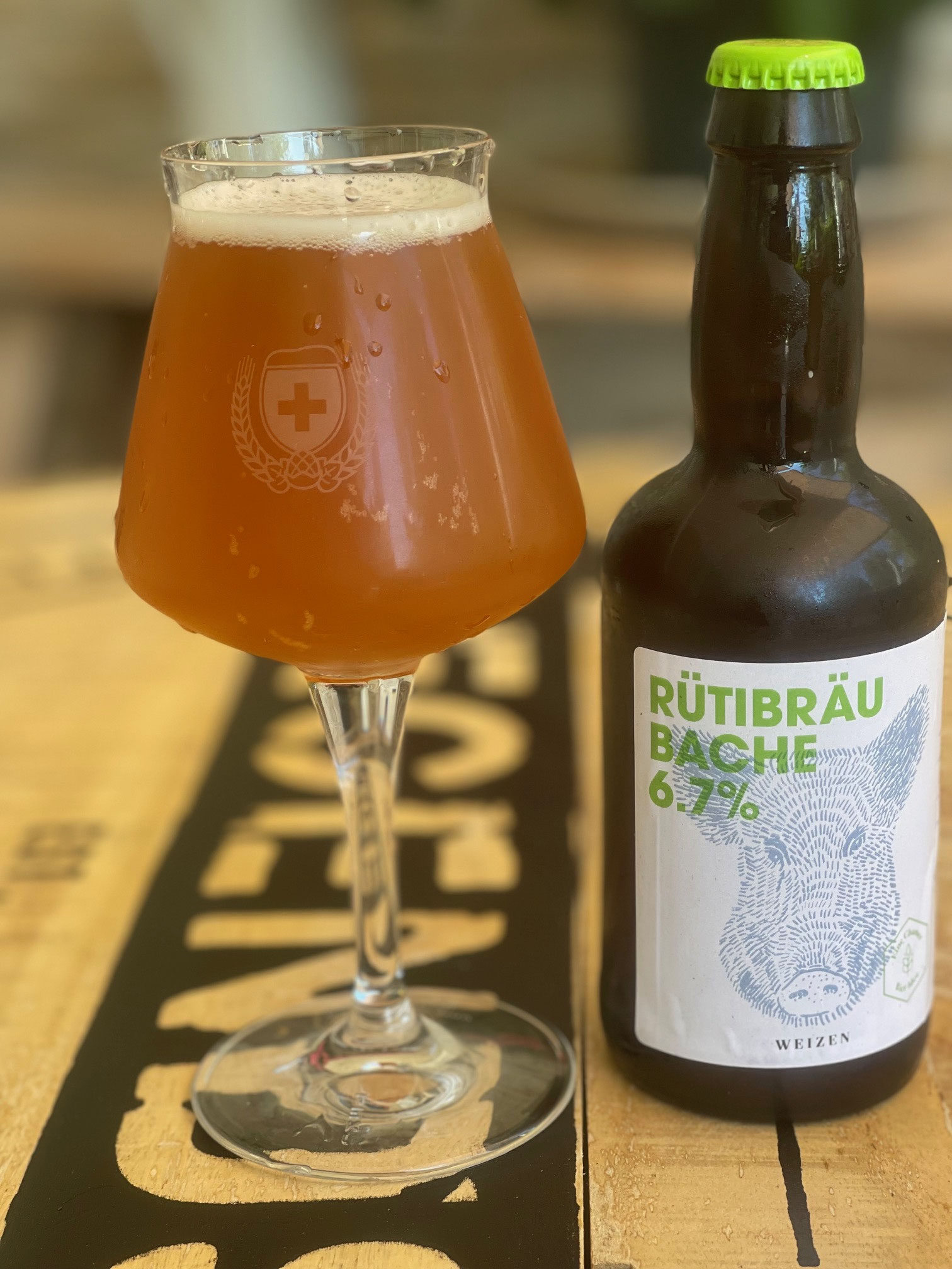 Weizen hell "Bache" - Rütibräu