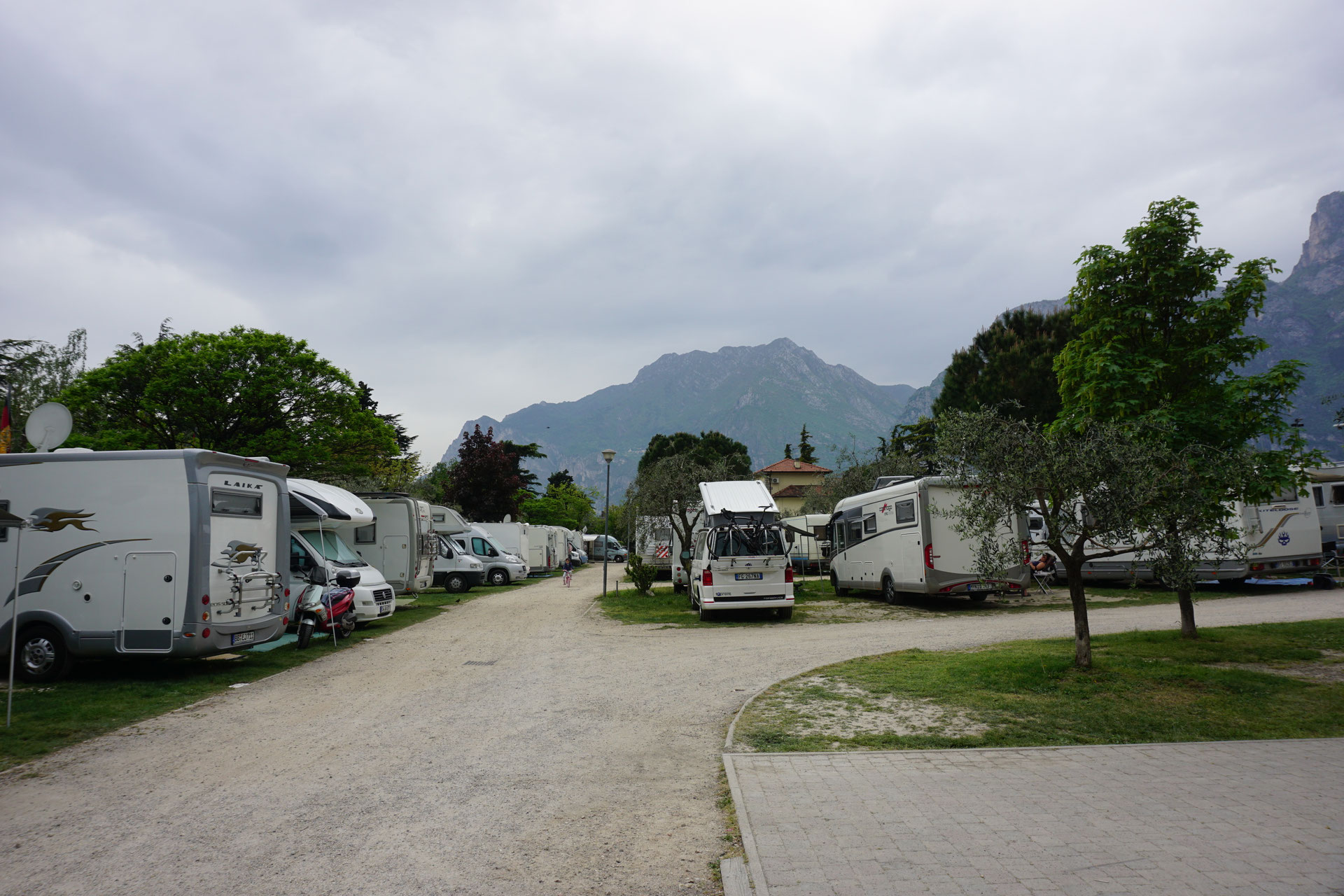 Gardasee Torbole - Wohnmobilstellplätze