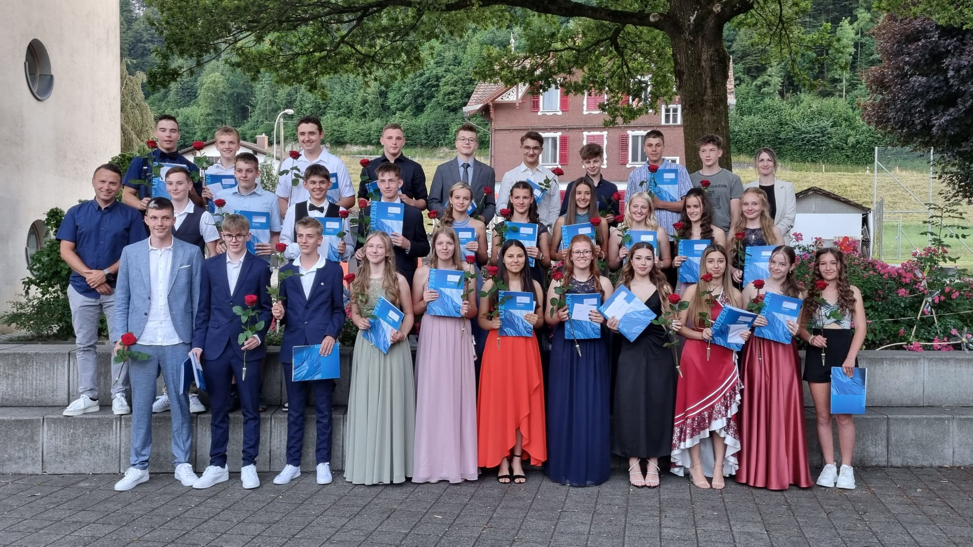 Schulschlussfeierlichkeiten der Sekundarschule 2023 - Schulen Menznau