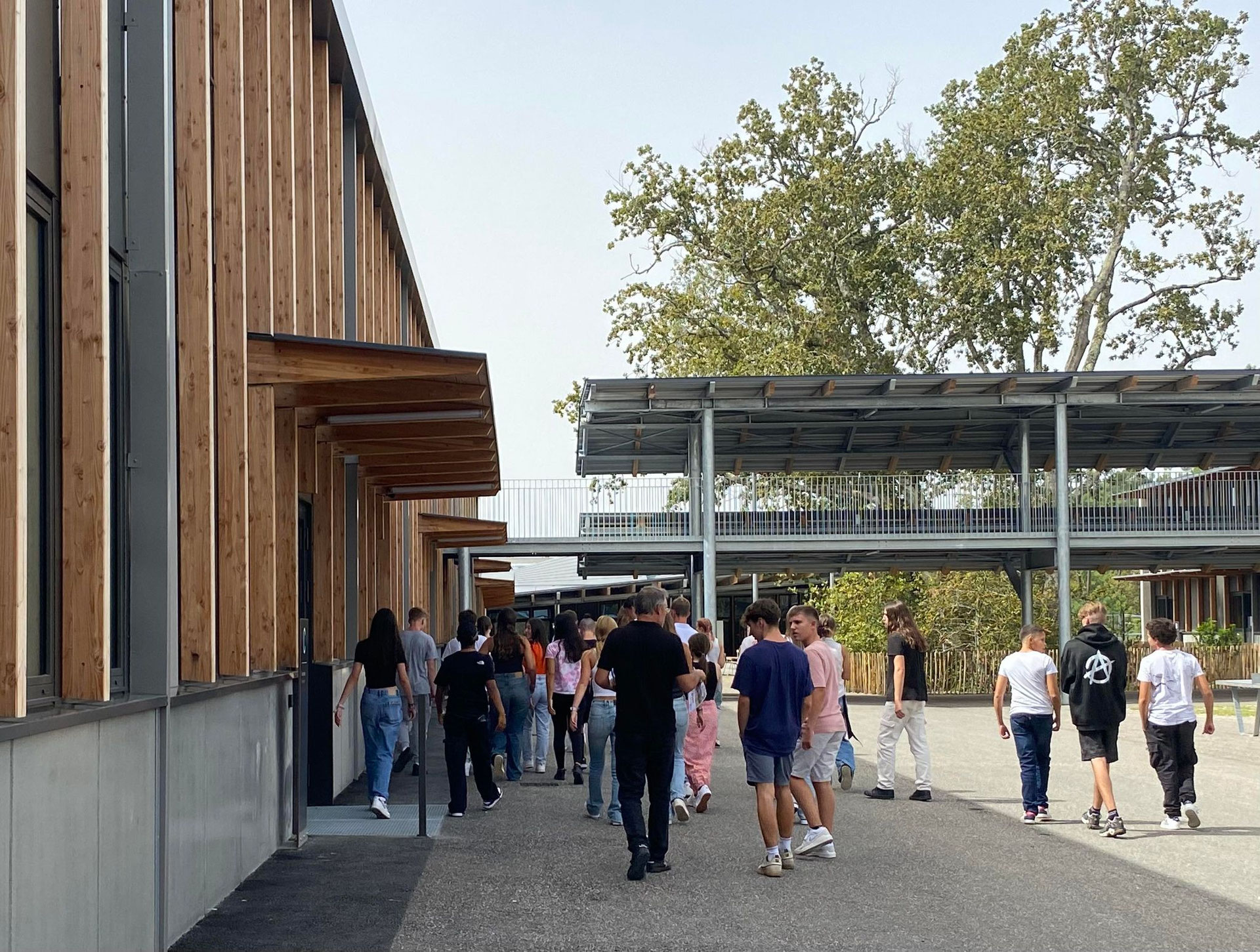 Val de l'Eyre : au collège-lycée du Barp, la rentrée était attendue de ...