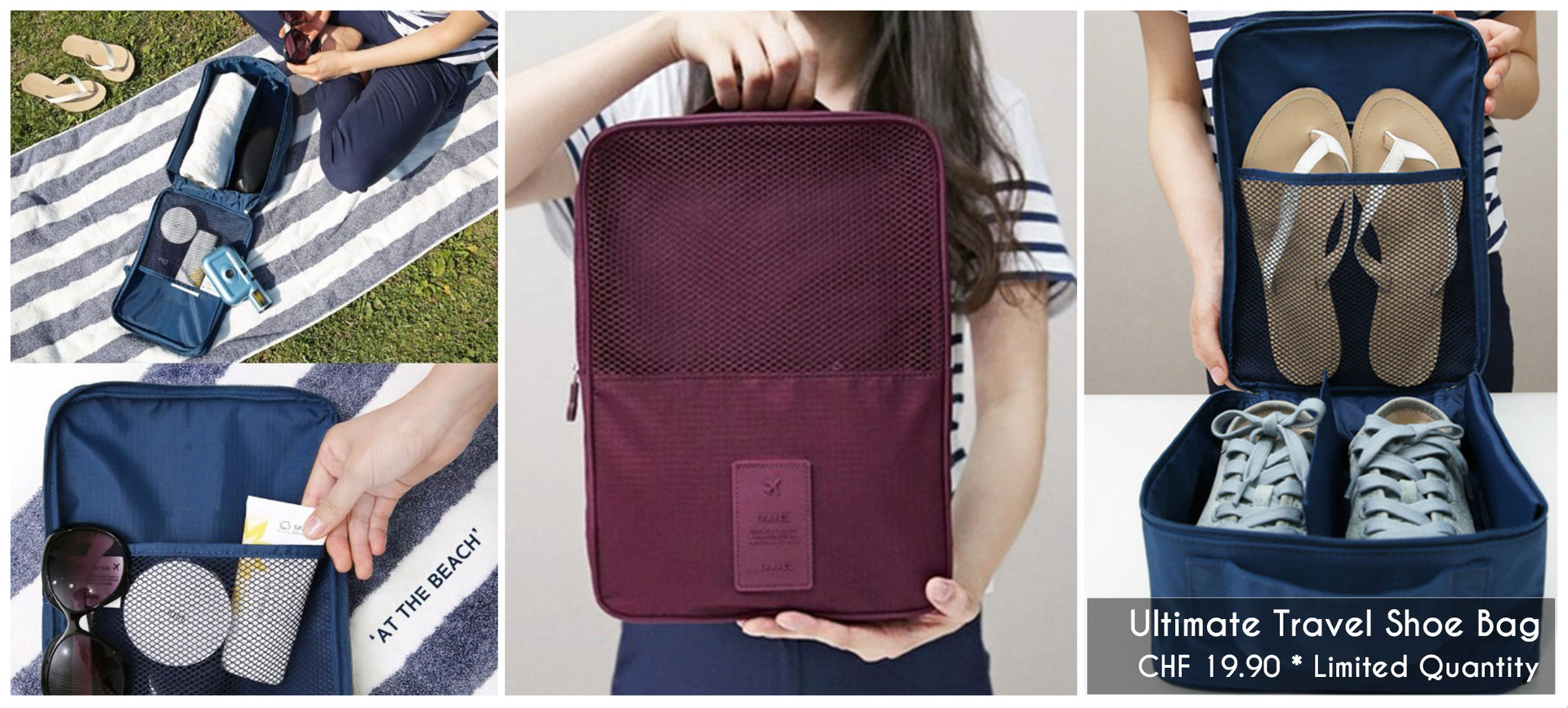 Foldable Hapitas bags from Tokyo - Faltbare Taschen aus Tokio