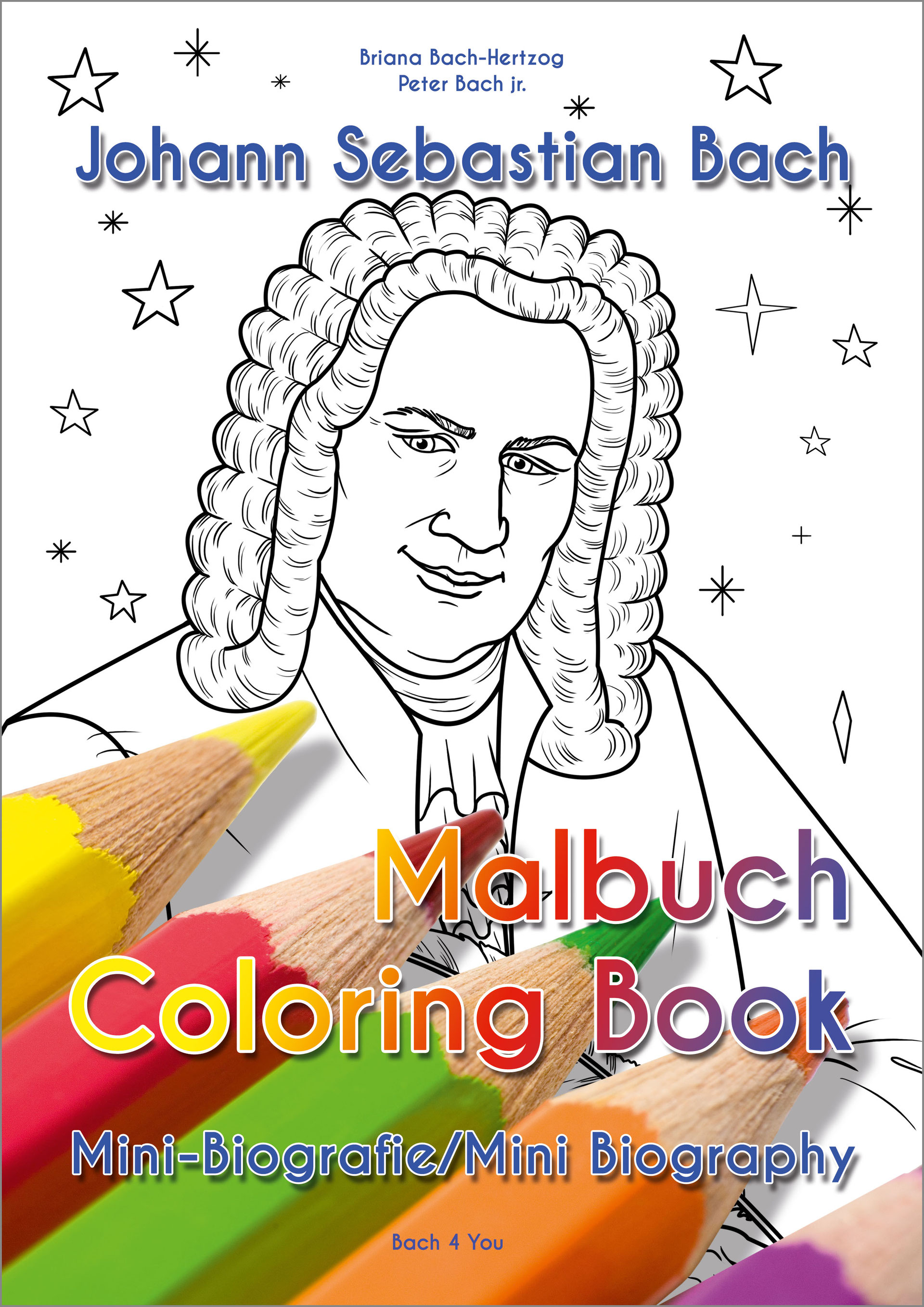 The Cool Bach Coloring Book - Bach for Minis