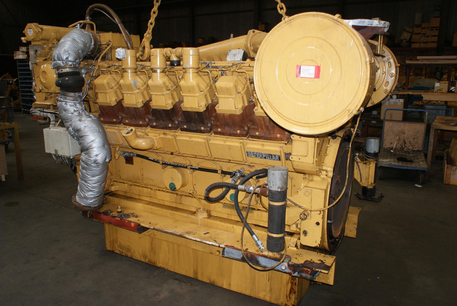 Scheepsmotor Vlaanderen Caterpillar 3512DI-TA - CAT Caterpillar moteurs ...