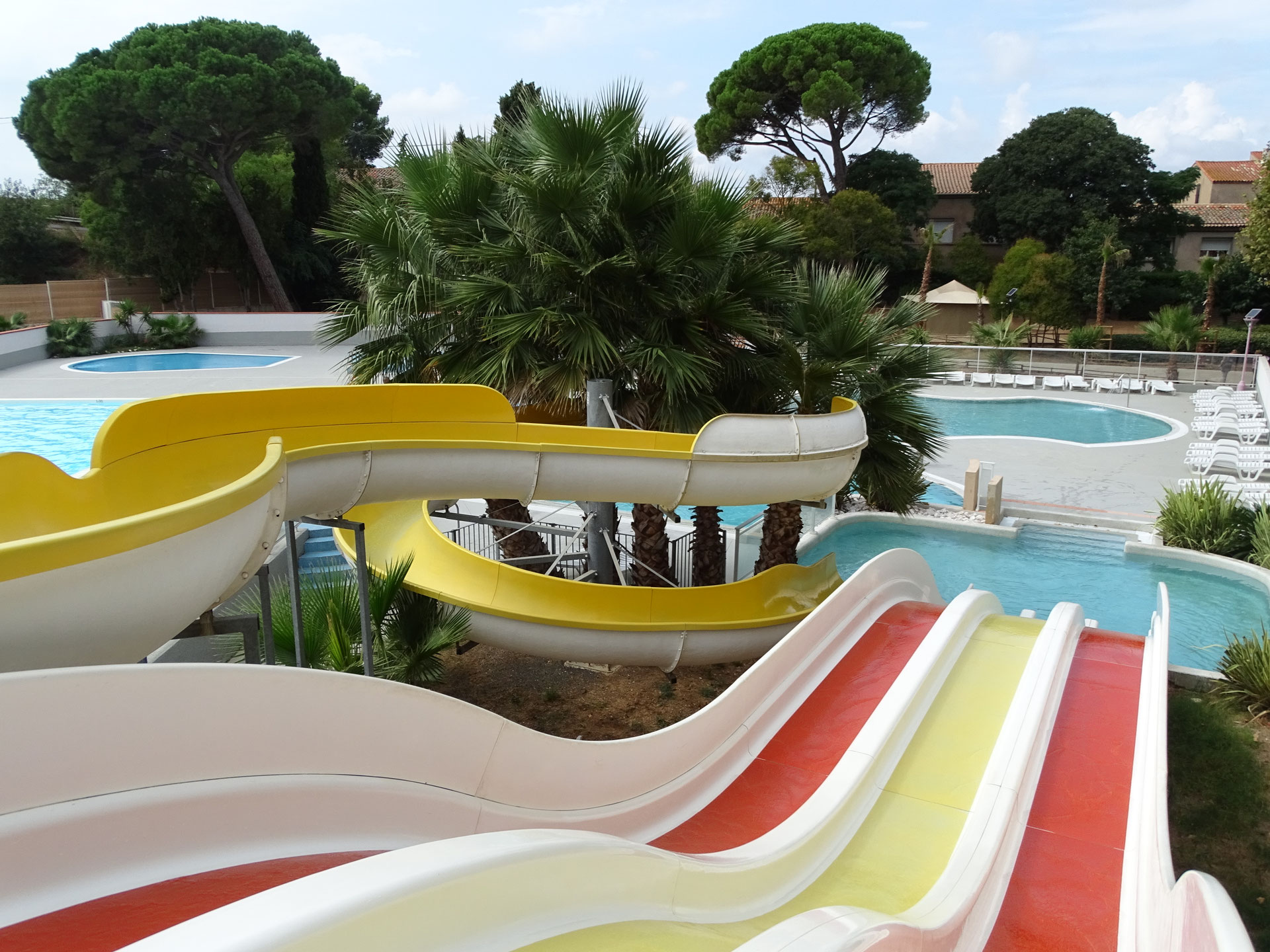 L'espace aquatique et de detente - Site de agde-mobilhome