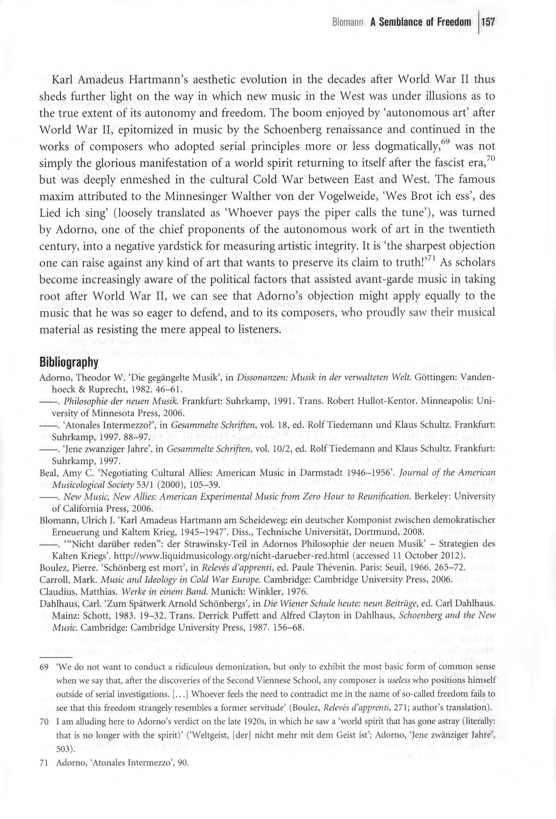 A Semblance of freedom - ulrich-blomanns Webseite!