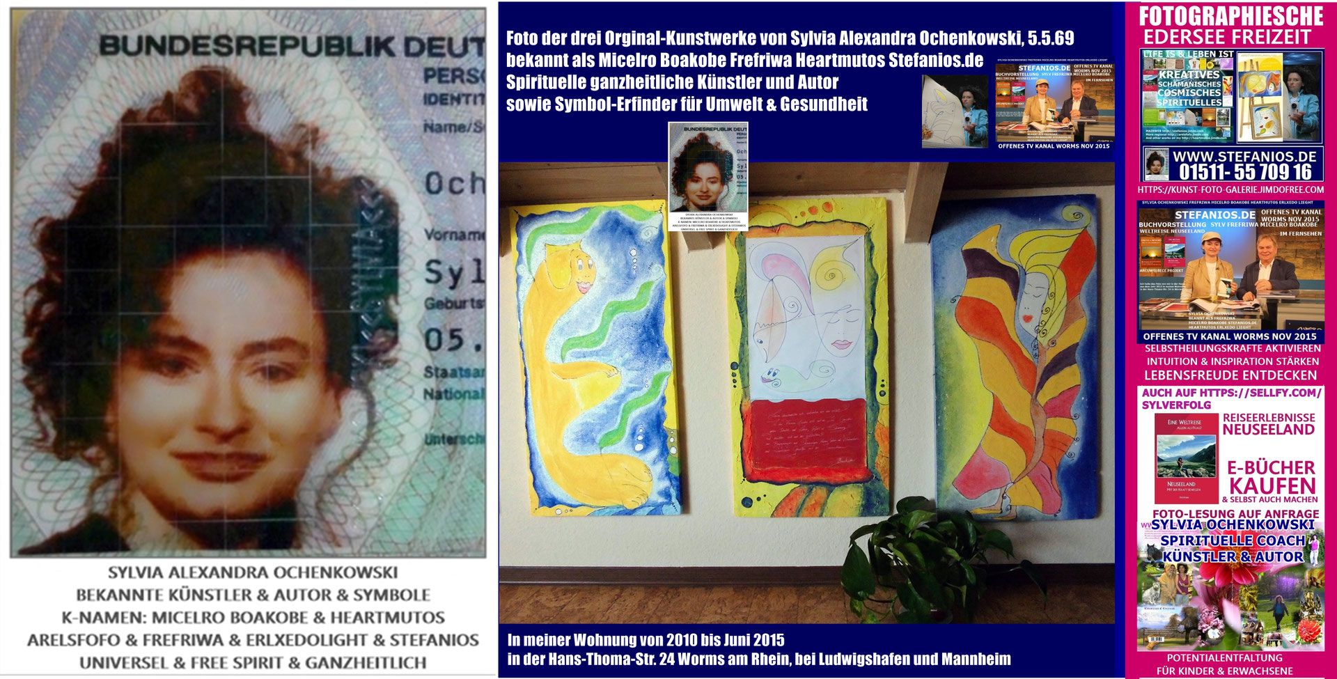 WELCOME TO WEBSEITE VON SYLVIA ALEXANDRA OCHENKOWSKI & EIN LEBENSLAUF ...