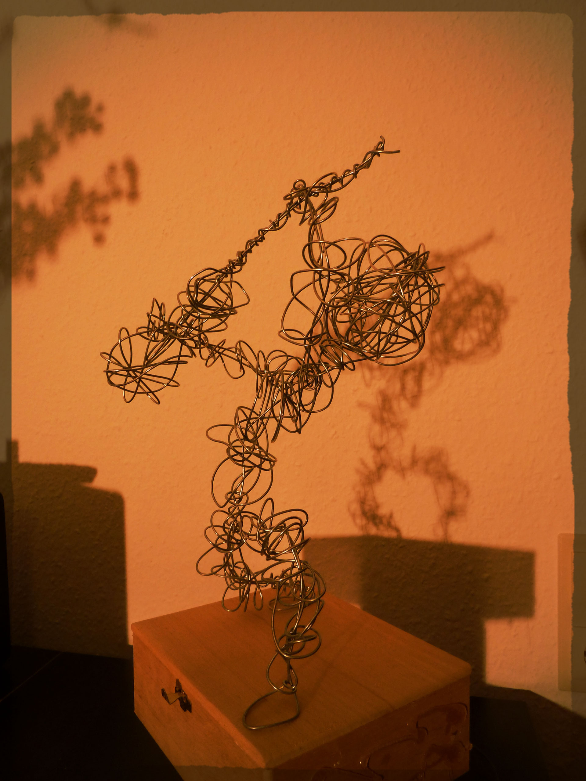 Draht - blechfiguren