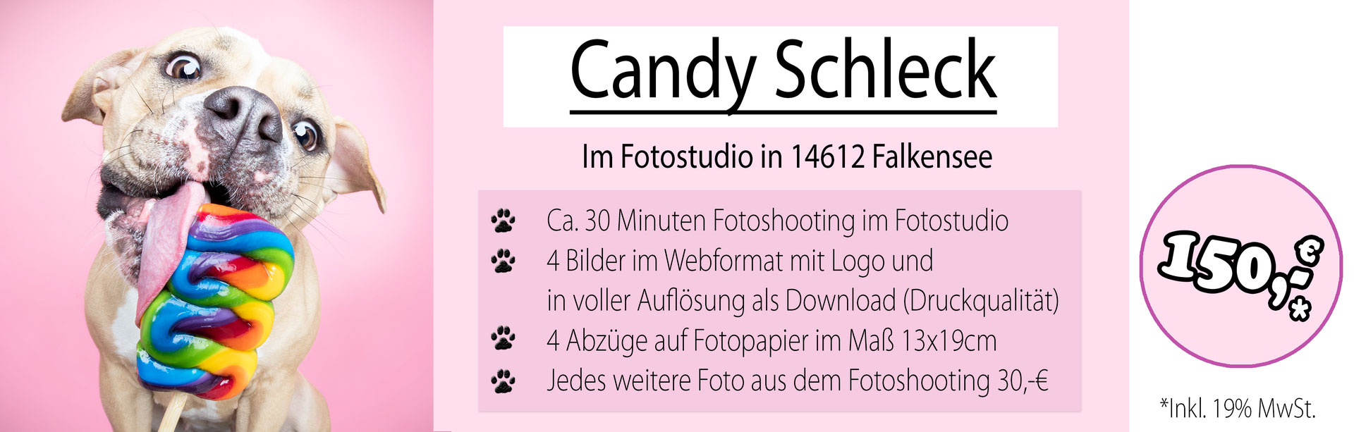 "Candy Schleck"- Shooting Paket - Sikorski Fotografie