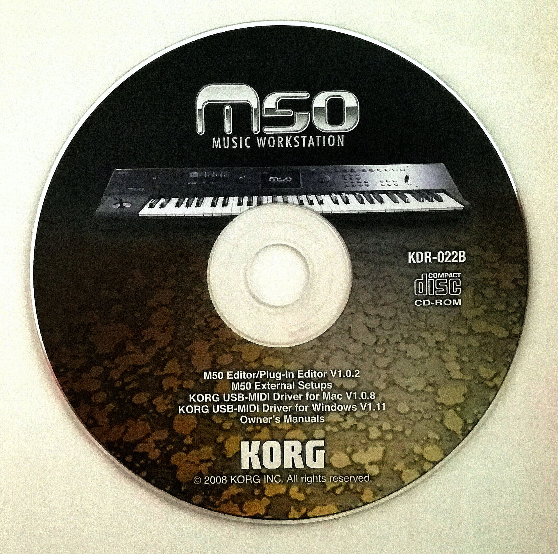 KORG M50 CD-ROM - vst-samples-programas