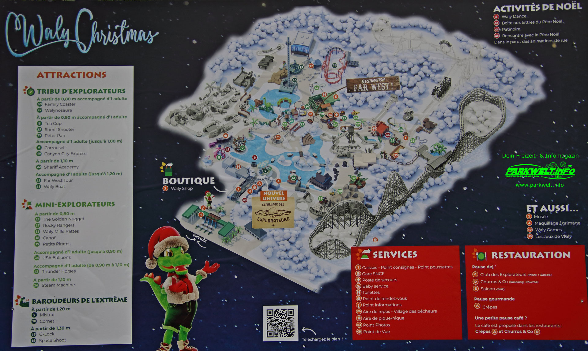 Park Plan - WalyChristmas - Walygator Grand Est - PARKWELT.INFO Dein ...