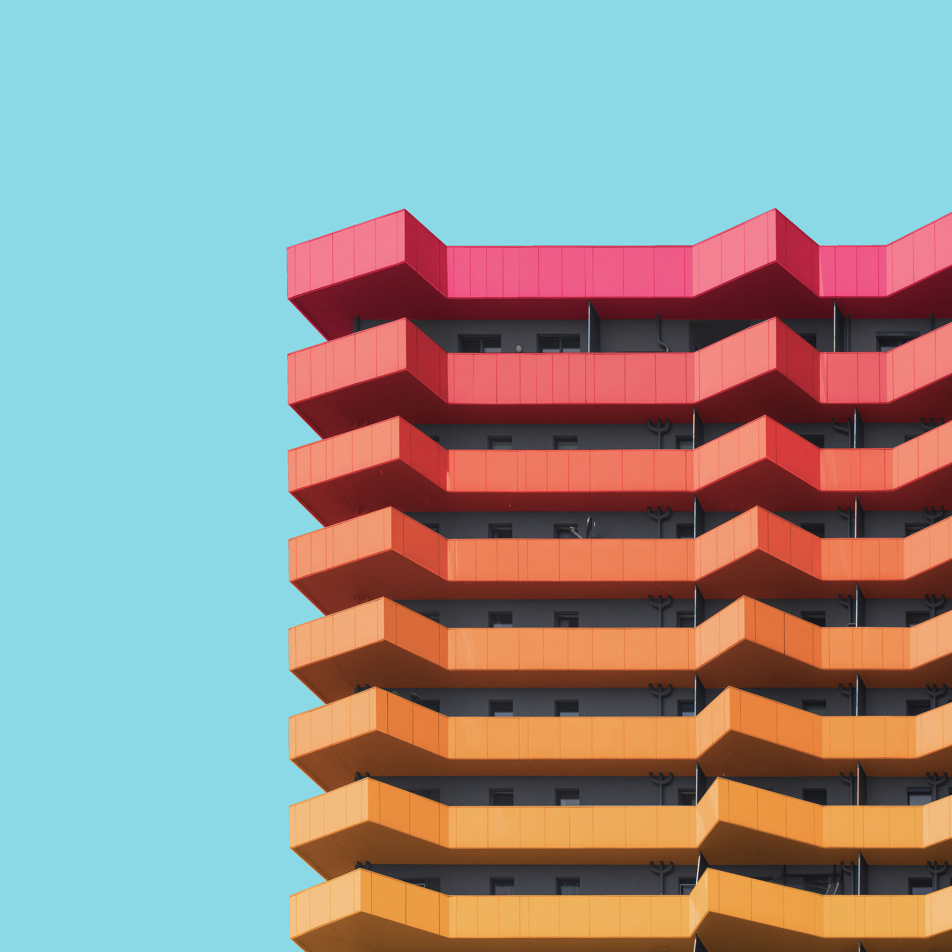 layered facade - PAUL EIS - architecture and photography