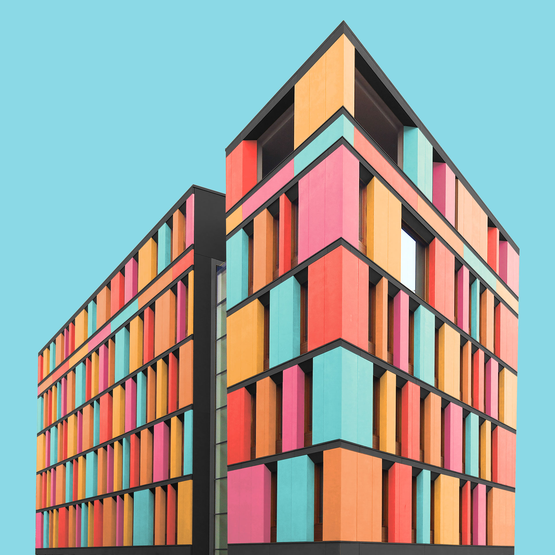 Colorful Architectural Facades