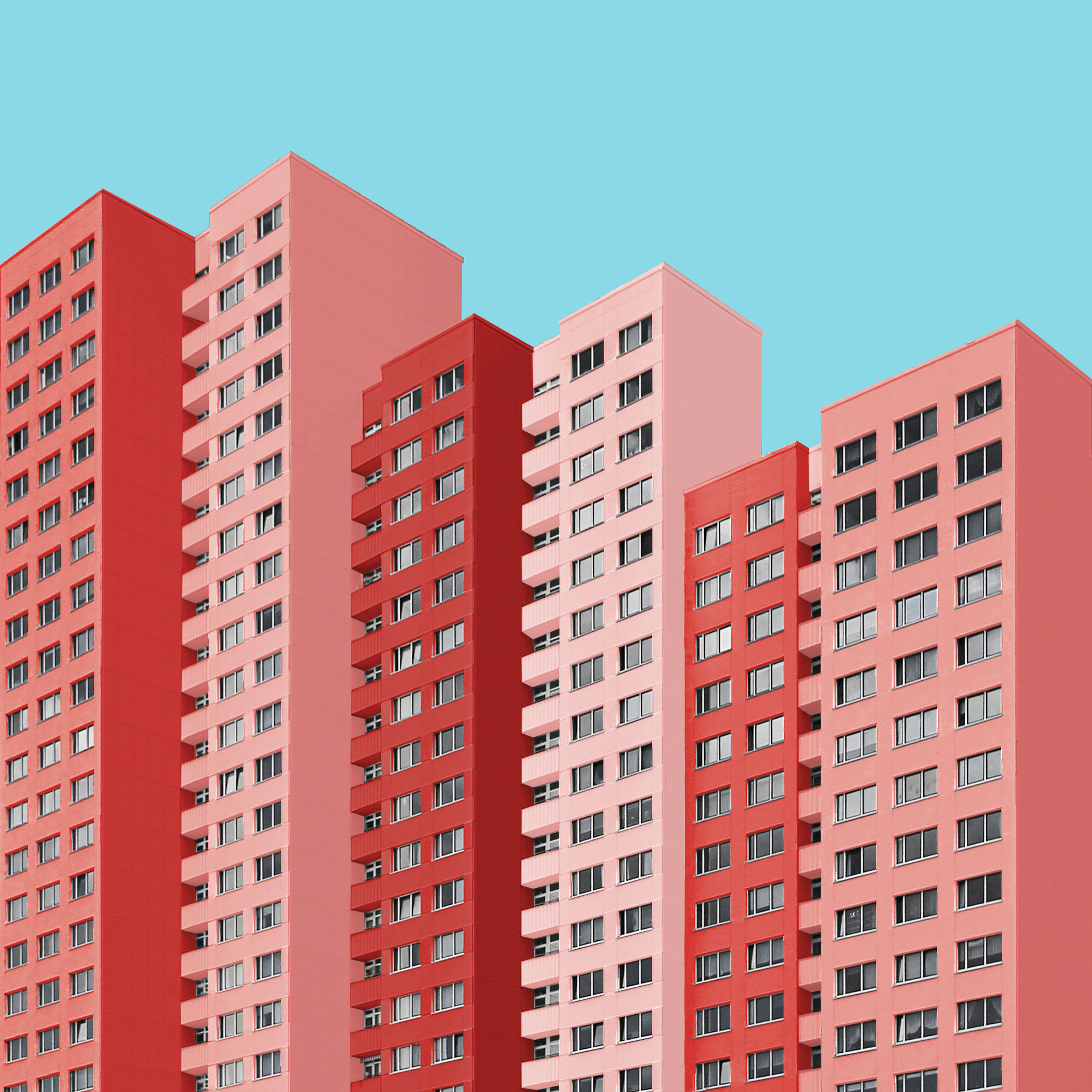 giant housing block - PAUL EIS - architecture and photography