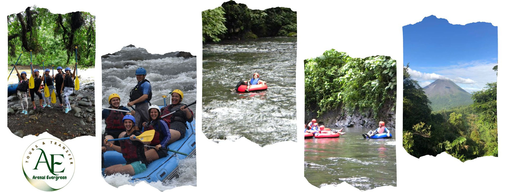 Arenal Rafting & Tubing Adventure - Arenal Volcano Costa Rica Tours ...