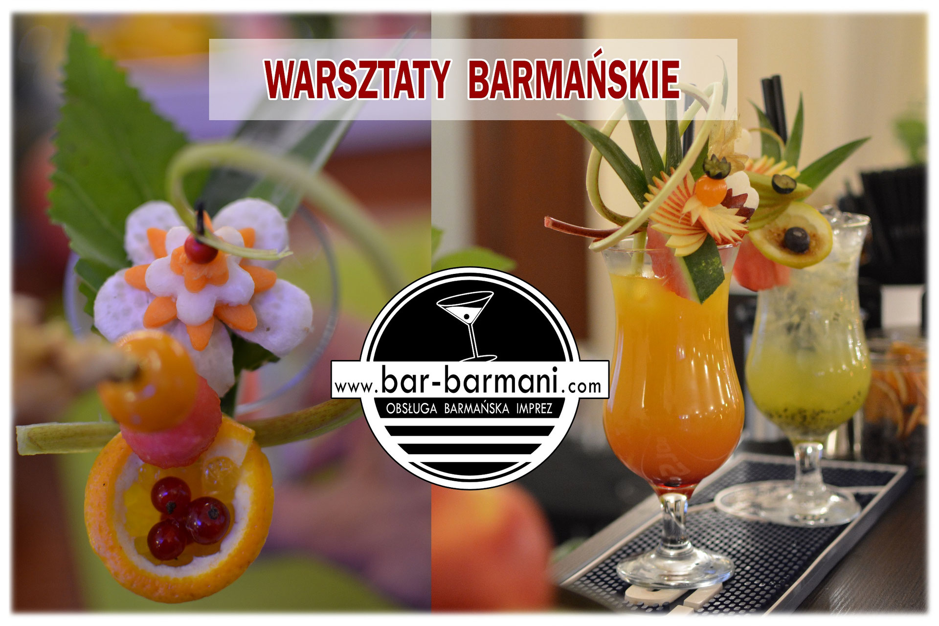 Szkolenia barmańskie i warsztaty barmańskie - barmani na wesele Bar ...