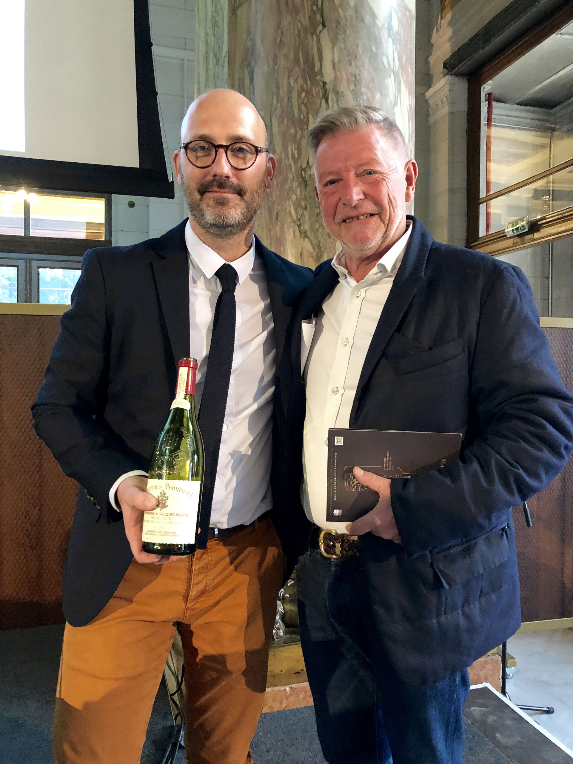 met Matthieu Perrin van Beaucastel - Delvinico