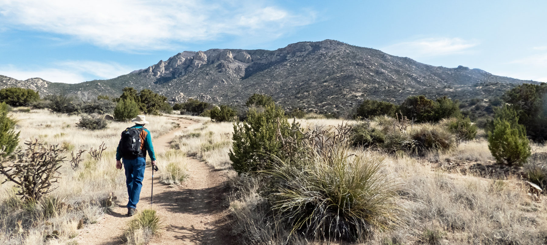 Three Gun Spring Trail in the Sandia Mountains - dogofthedesert