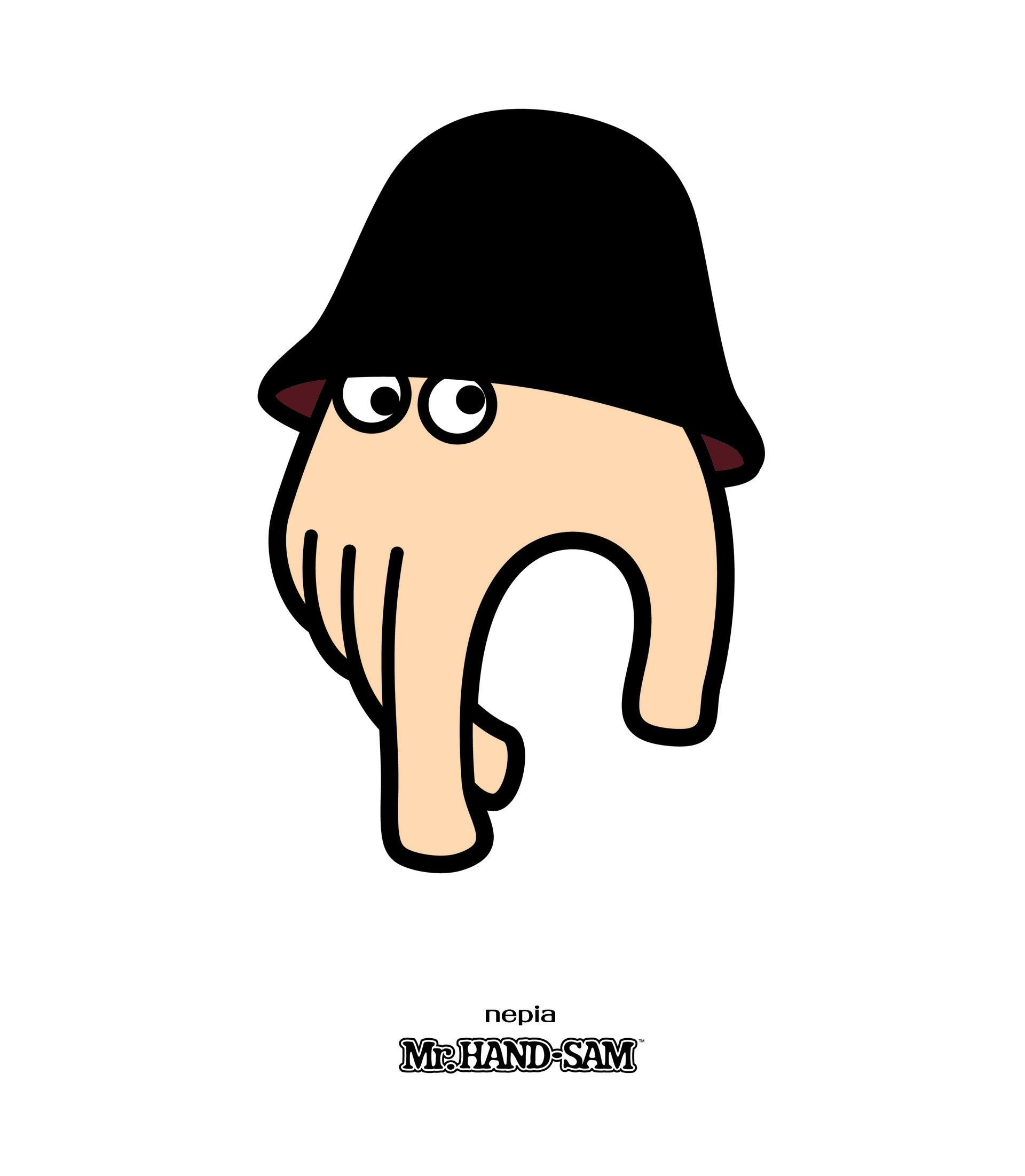 nepia 'Mr.Hand-Sam' - あべたみお