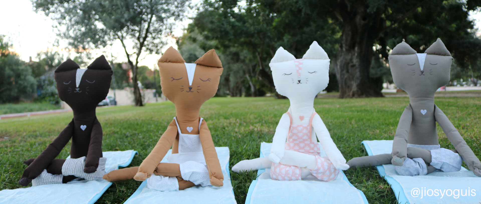 YOGI CATS FOR YOGI KIDS - Lusatnam. Ilustración para el alma