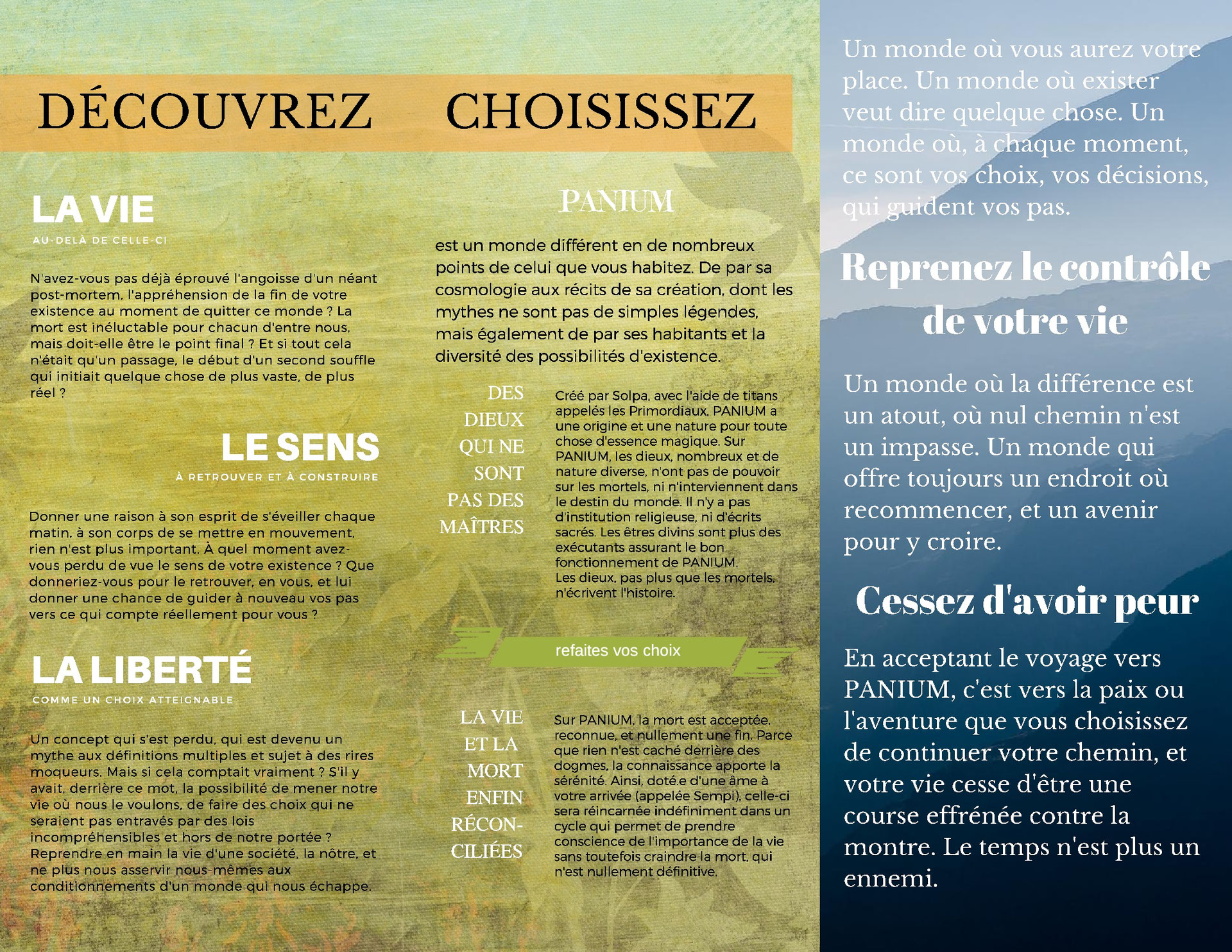 Présentation - Panium