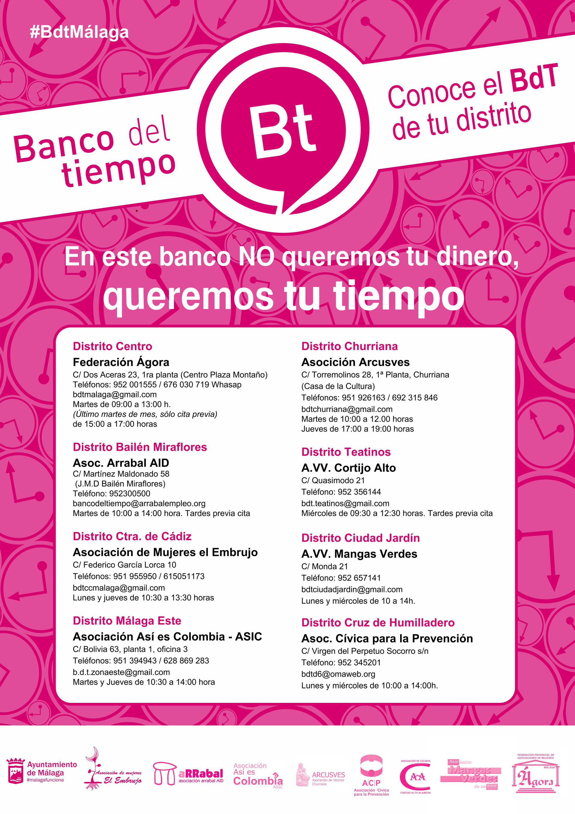 Banco del tiempo - Página web de parque vistafranca
