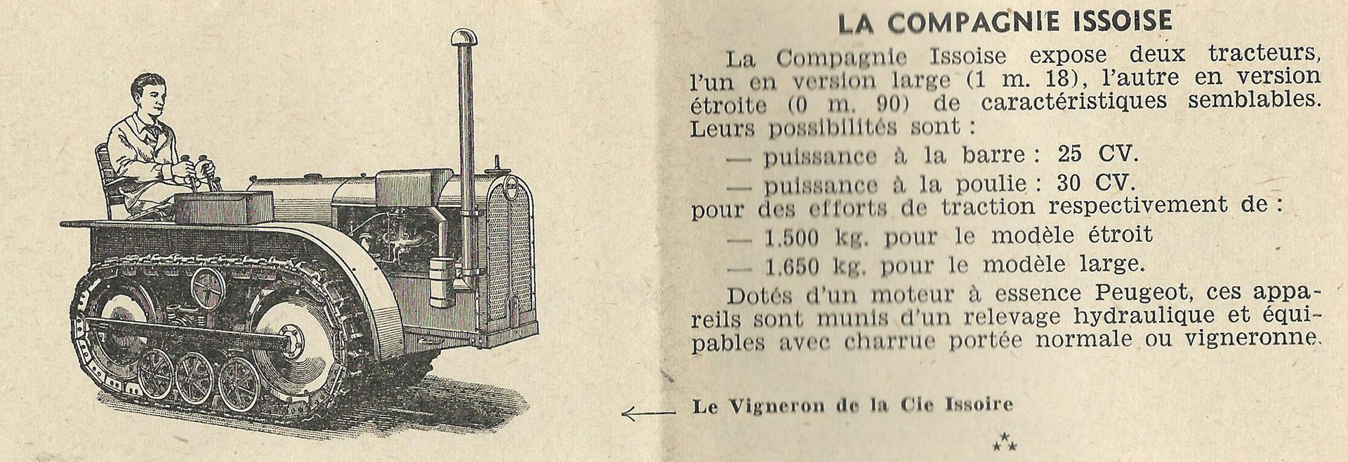 Tracteur Issoise - Site de tracteurdevigneii