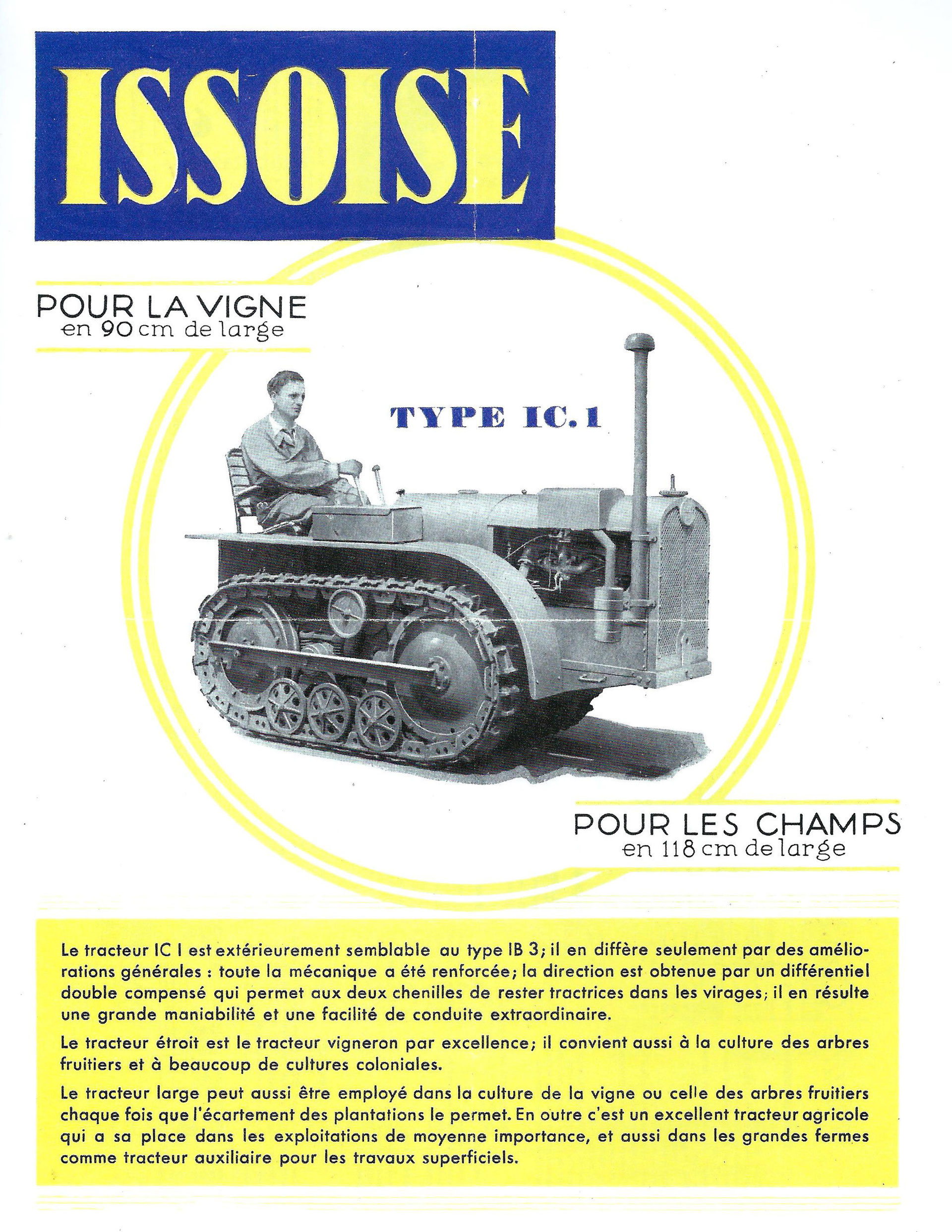 Tracteur Issoise - Site de tracteurdevigneii