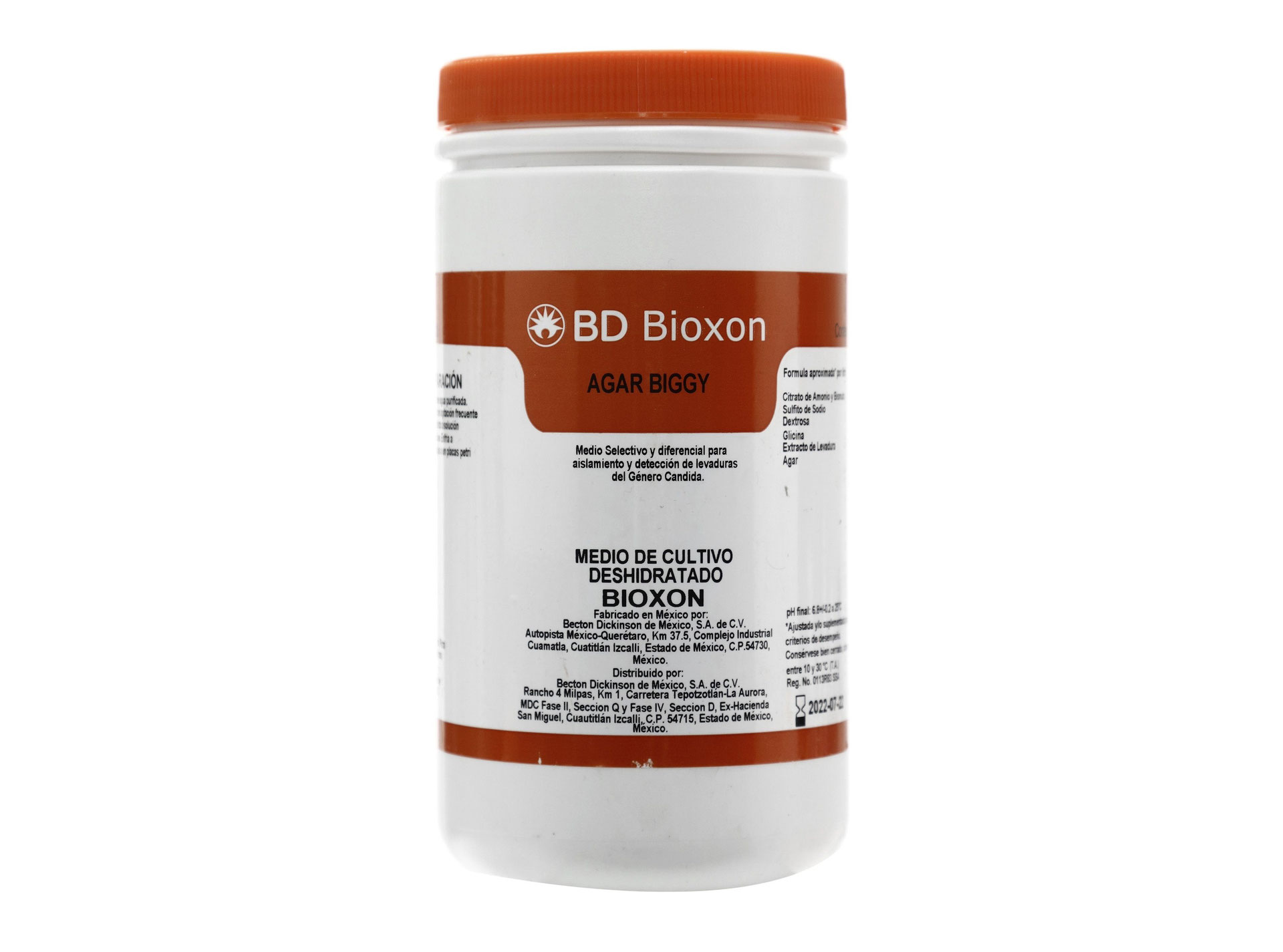 211732 BD Bioxon® Agar Biggy, 450 g - PROQUISUR- Material de ...