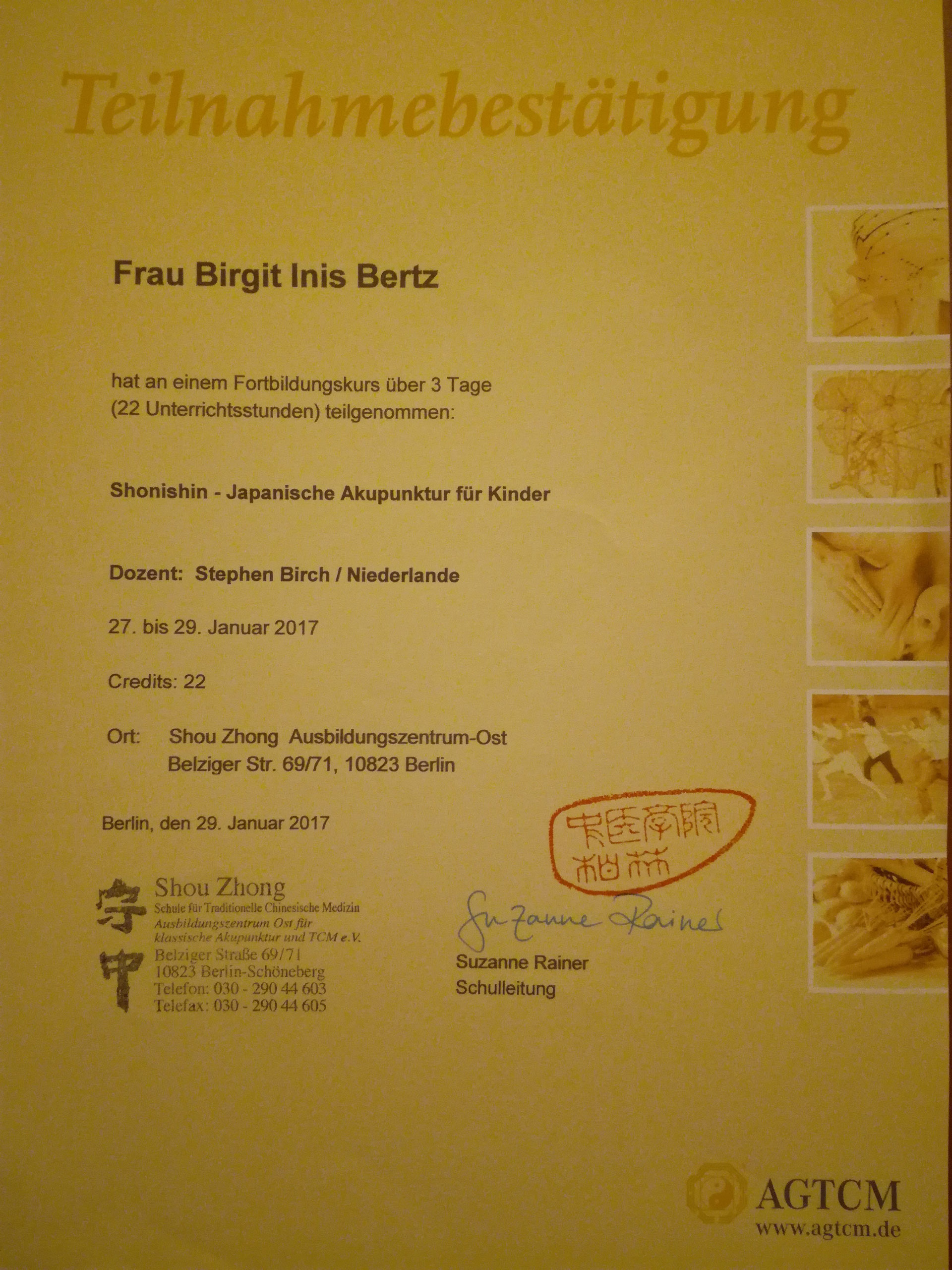 Qualifizierungen - punctum-maximums Webseite!