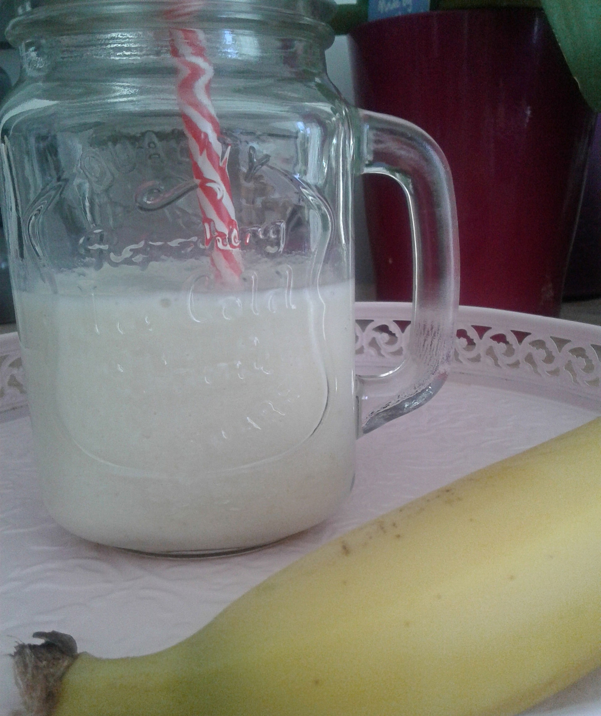 Milkshake banane - Les petites recettes