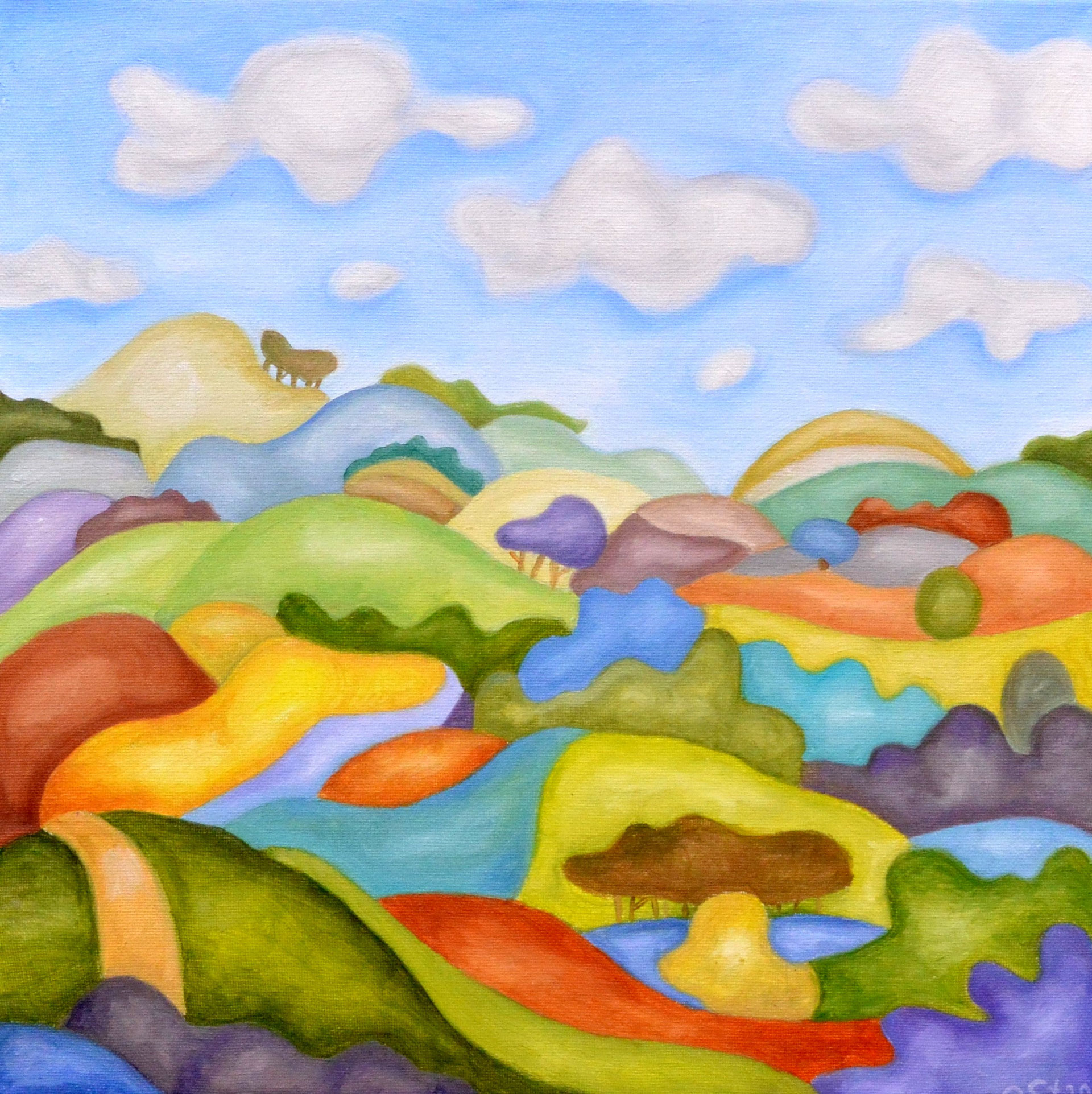 For Sale - Gemälde von Eugenie Strasser Paintings by Eugenie Strasser
