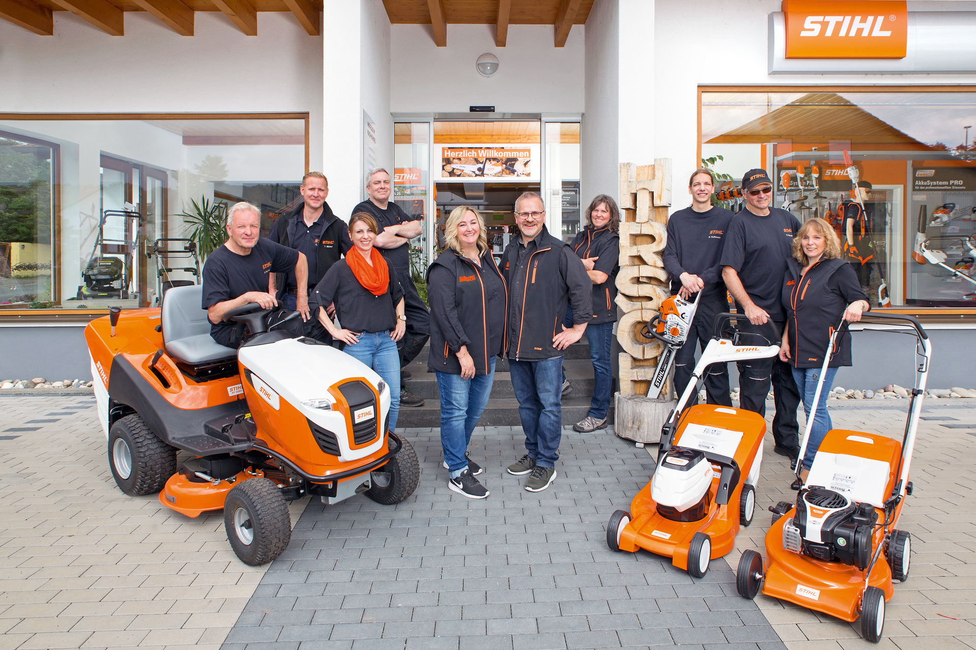 Kettensägen, Rasenmäher, Service und viel Herz - Stihl-Dienst Hirsch ...