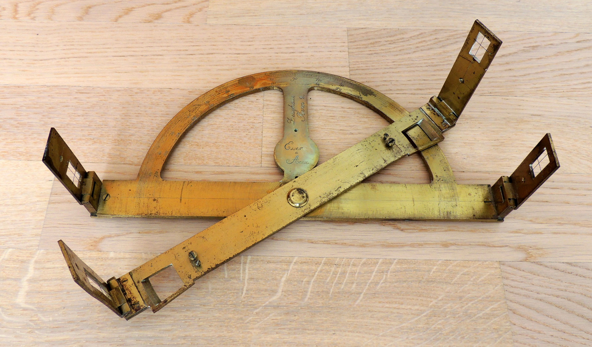 Graphometer by Esser, early 19th c - Geometricum Old Scientific ...