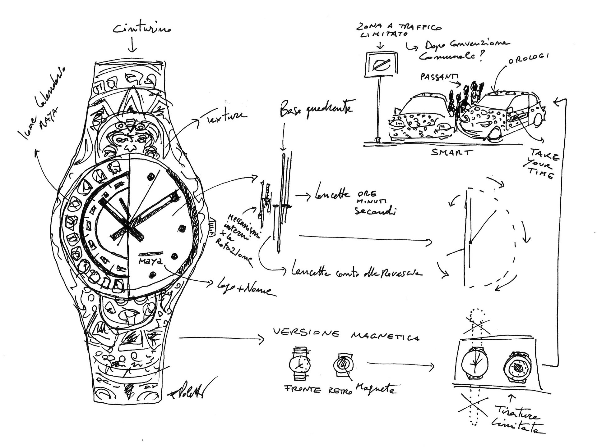 Swatch Maya - FEDERICO POLETTI