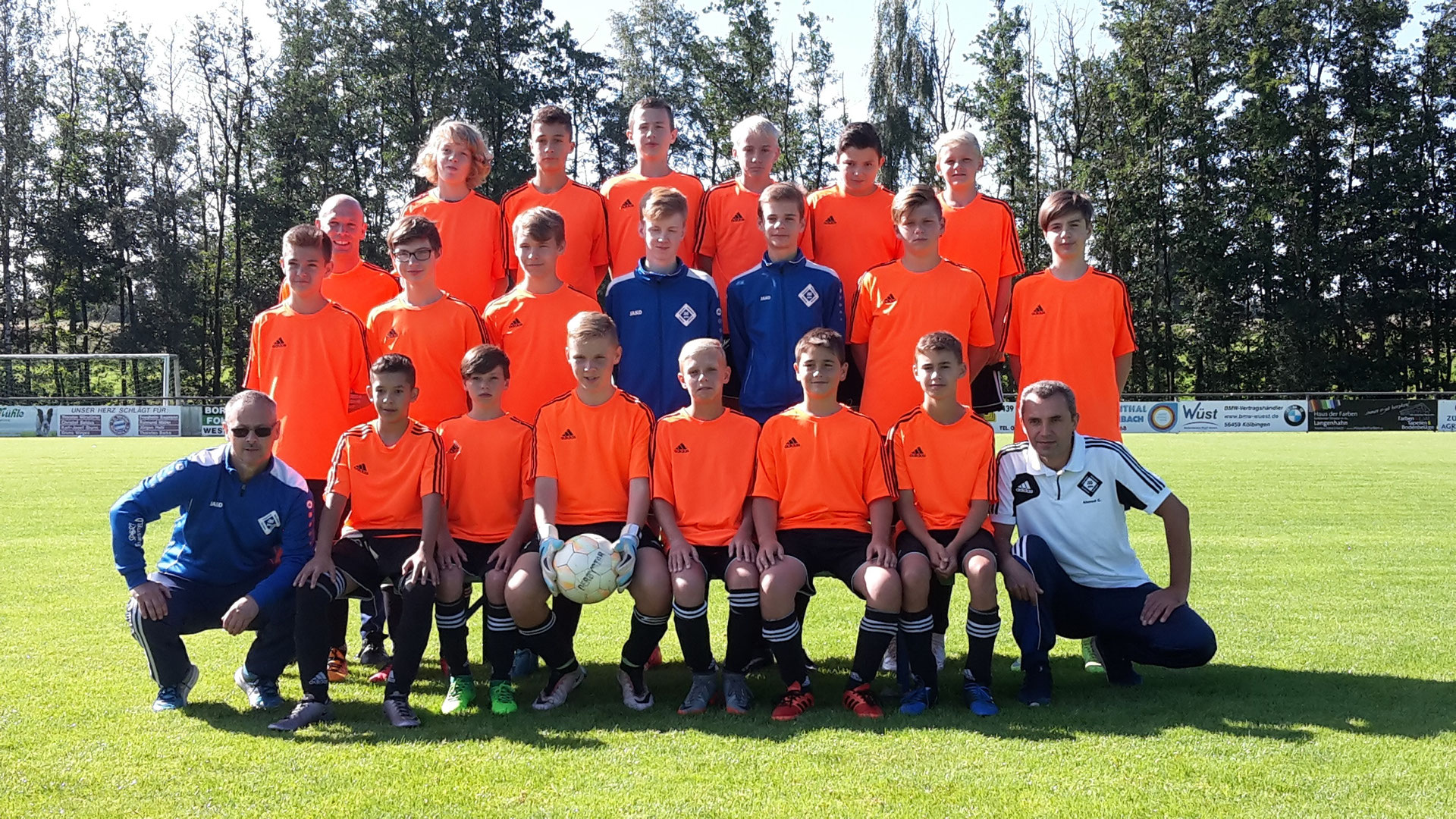 JSG Langenhahn Rothenbach Kader C Jugend Bezirksliga Ost 2017/18 ...