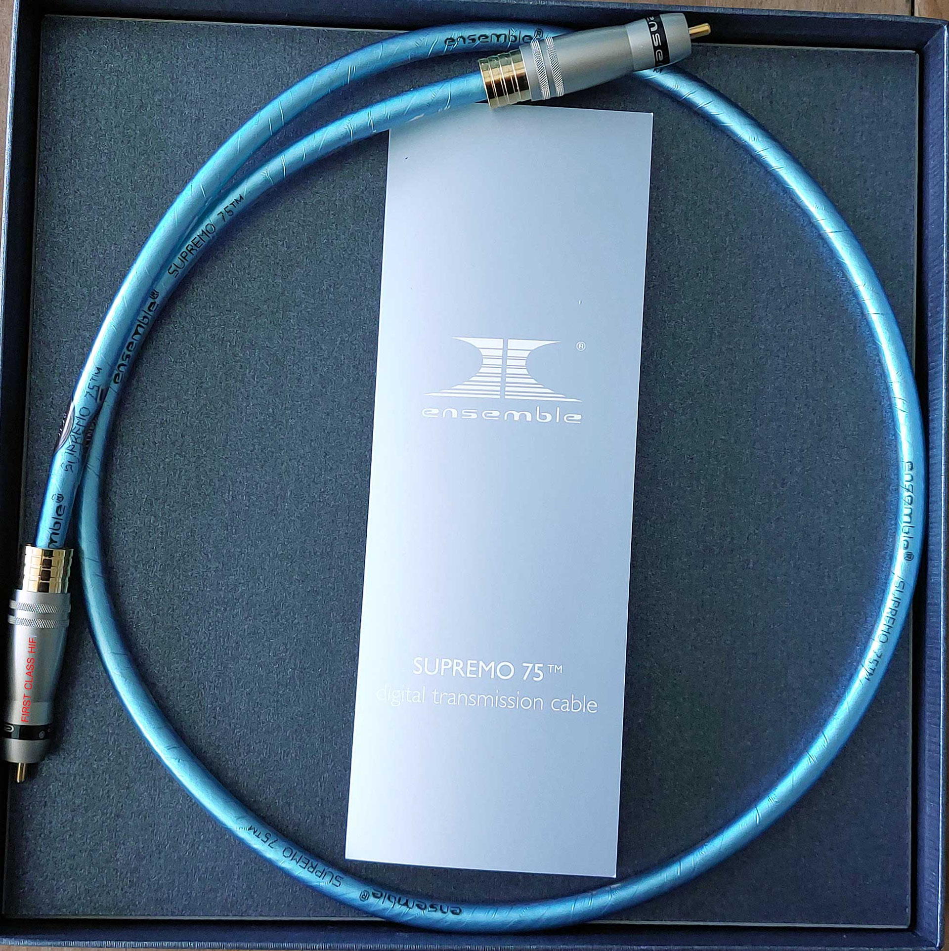 Ensemble Supremo Digital 75 Ohm - FIRST CLASS HIFI- Andreas Kreft in ...