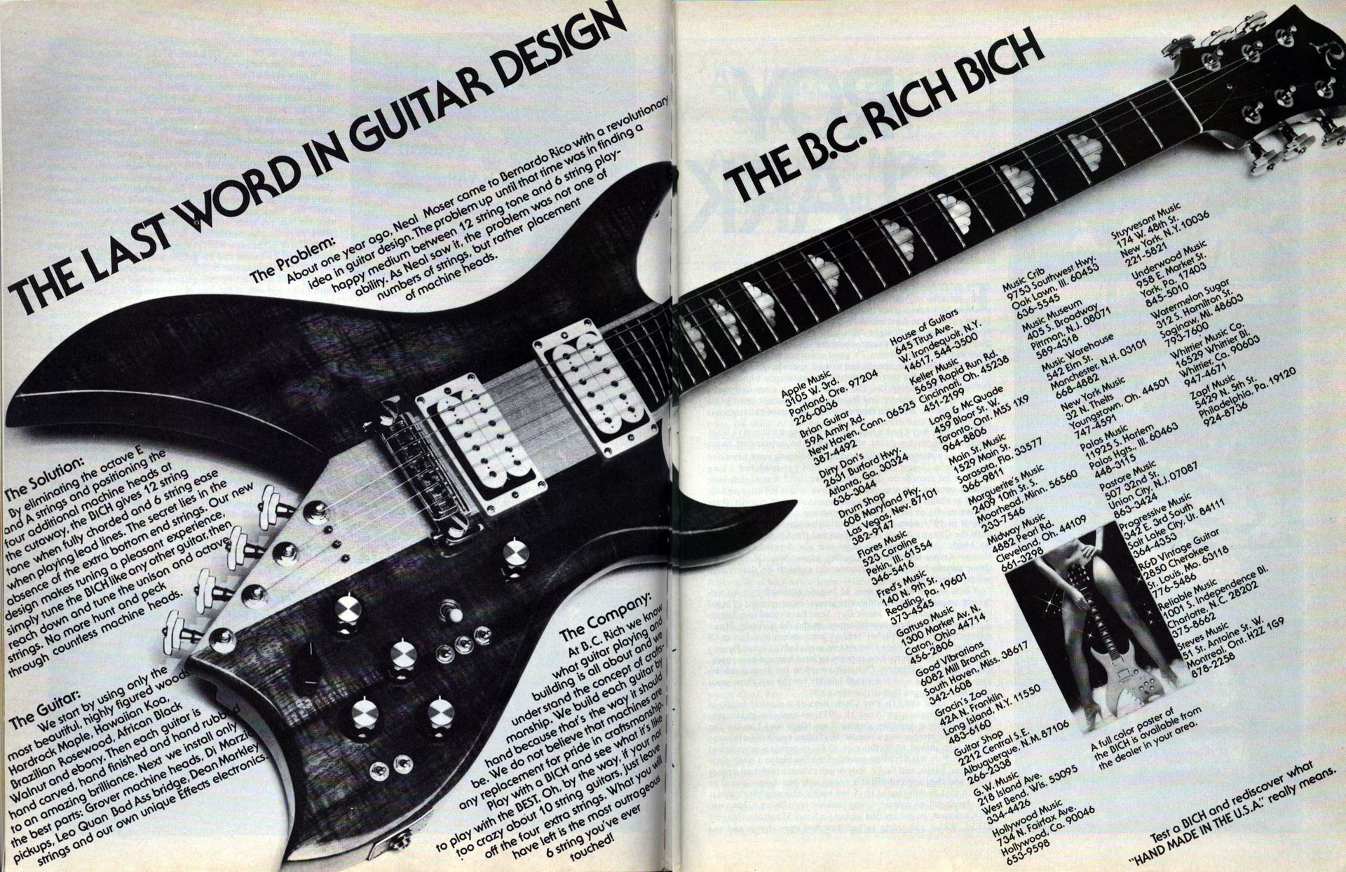 About BC Rich - All about metal-guitars