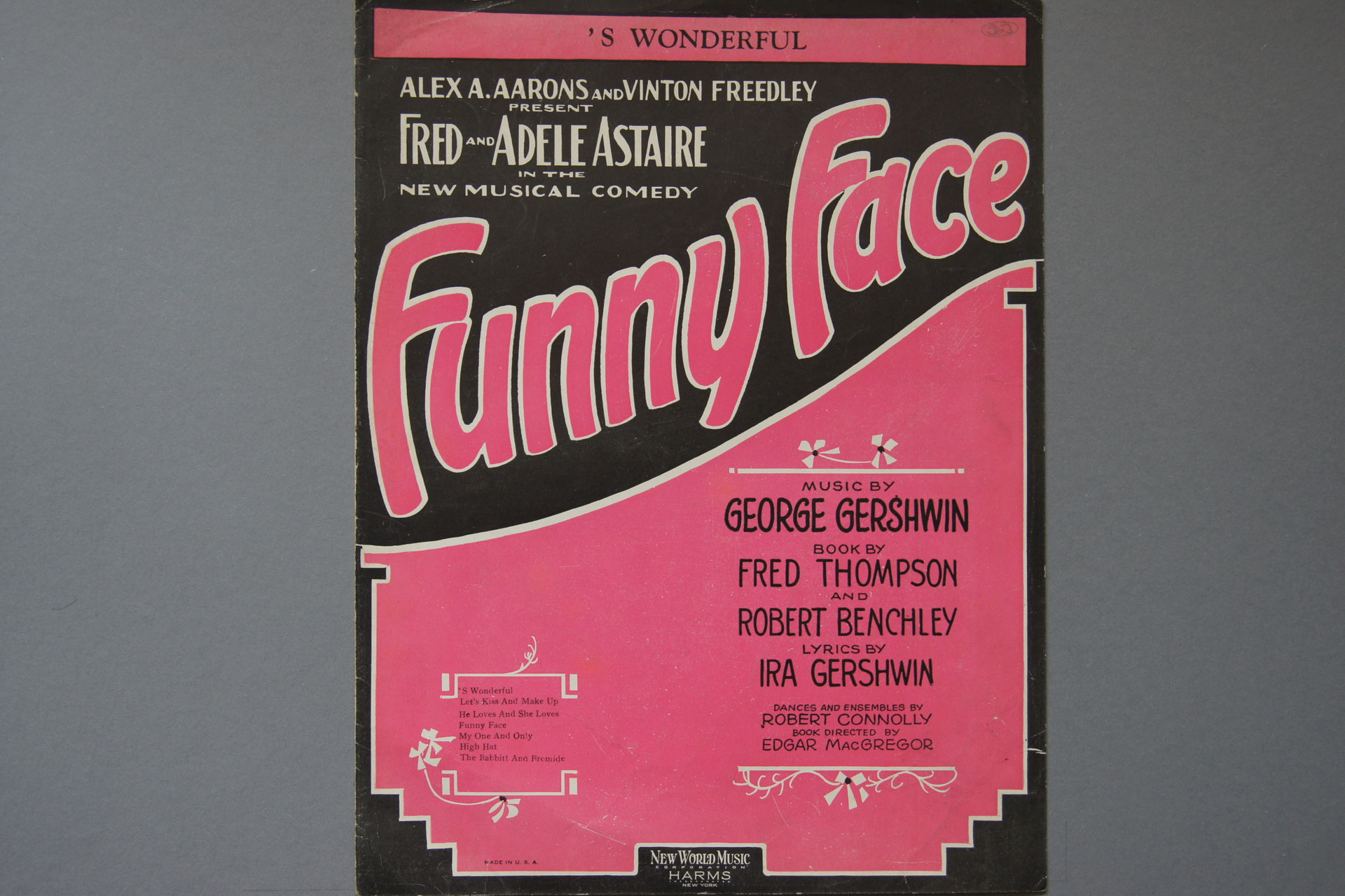 Fanny Face - notenmuseum
