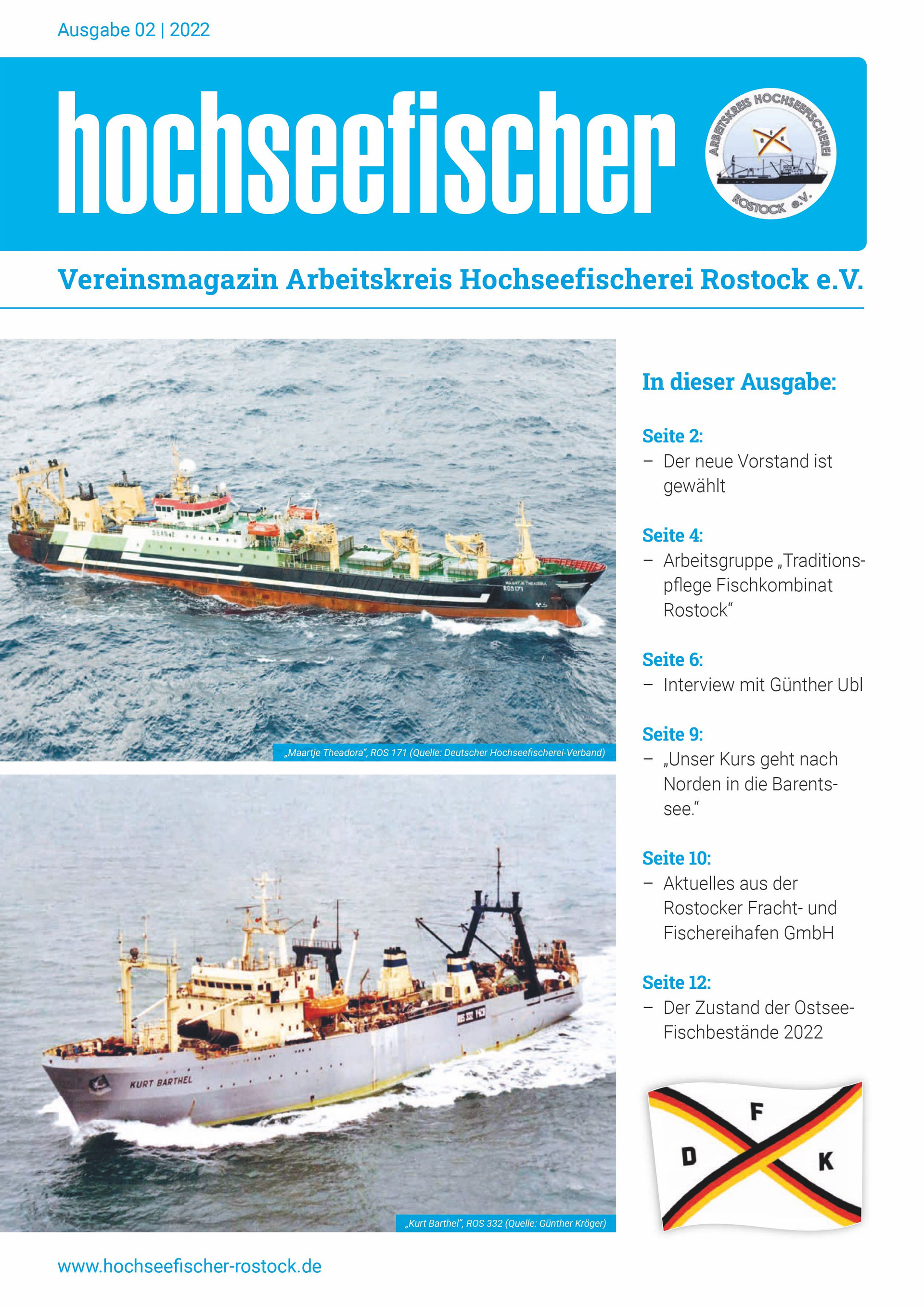 2. Magazin 2022 - Arbeitskreis Hochseefischerei Rostock e.V.