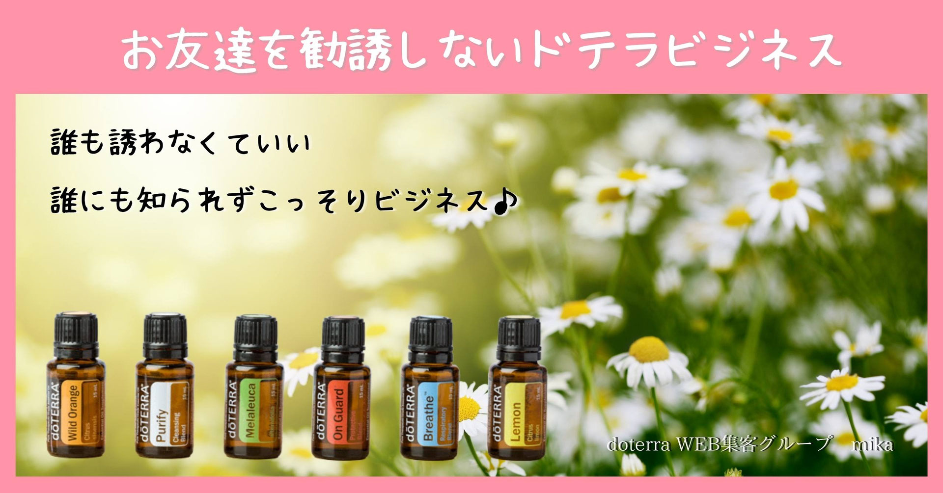 個人的お勧め製品 - doterra-mlm ページ！