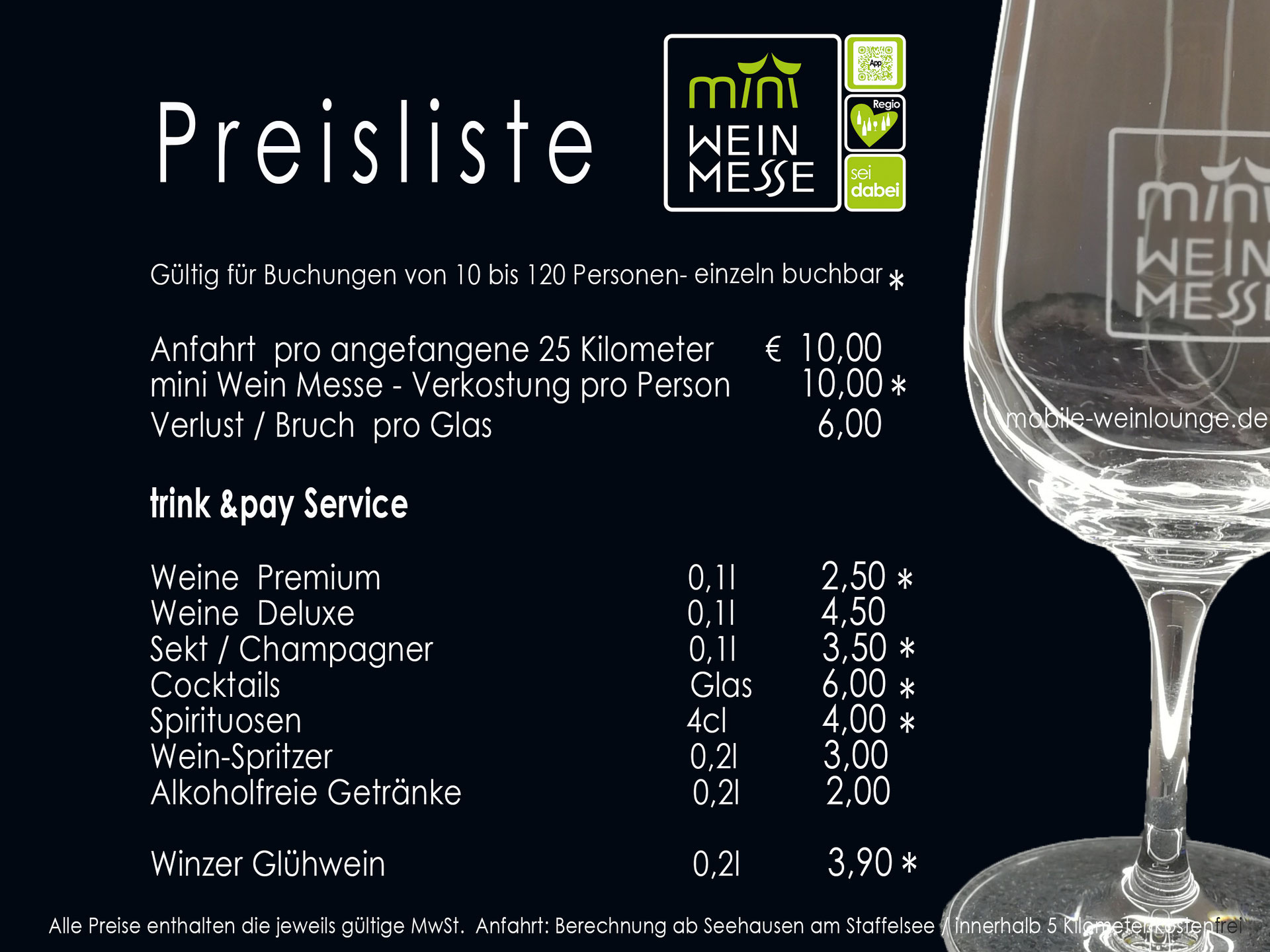 Preisliste 2022/23 - Micro Event´s & mini Wein Messe
