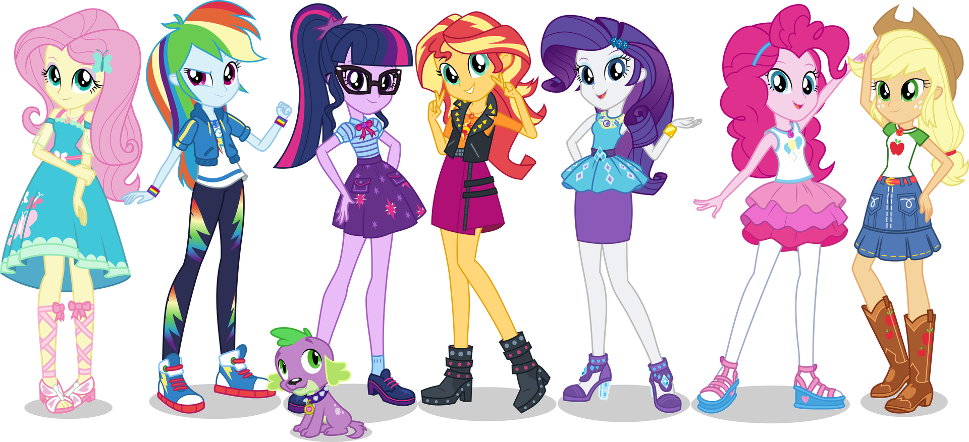 Equestria Girls Flash Puppets - rupahrusyaidi