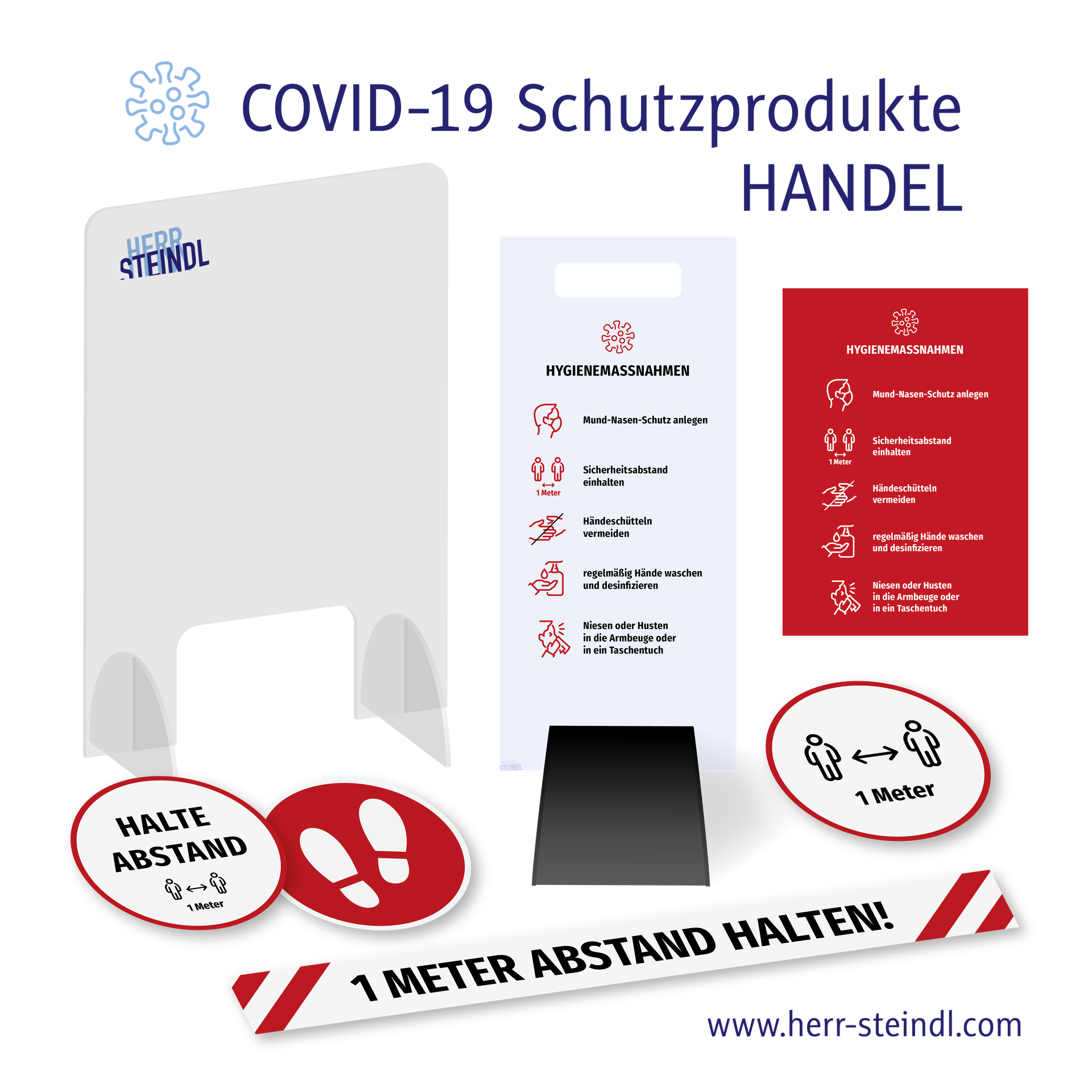 Onlineshop Covid-19 Schutz Handel Gastro - WERBETECHNIK & DRUCK TIROL ...