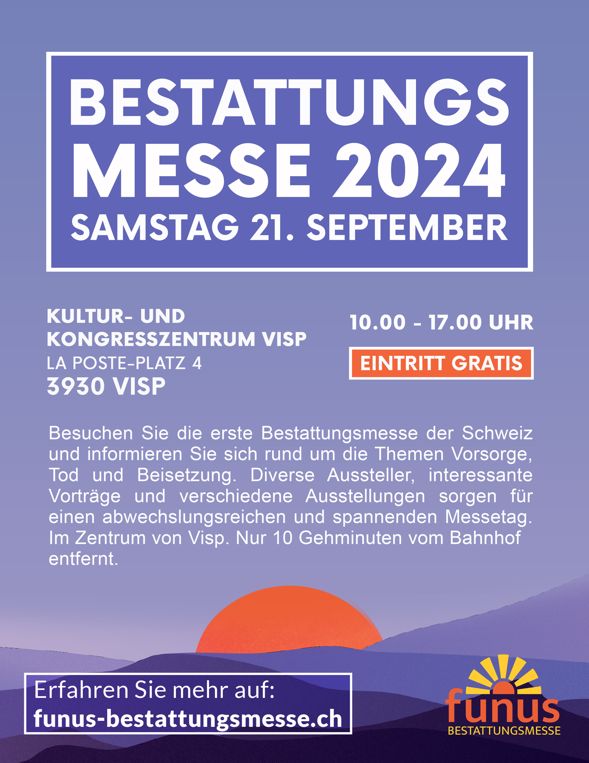 funus Bestattungsmesse in Visp - 1554365499