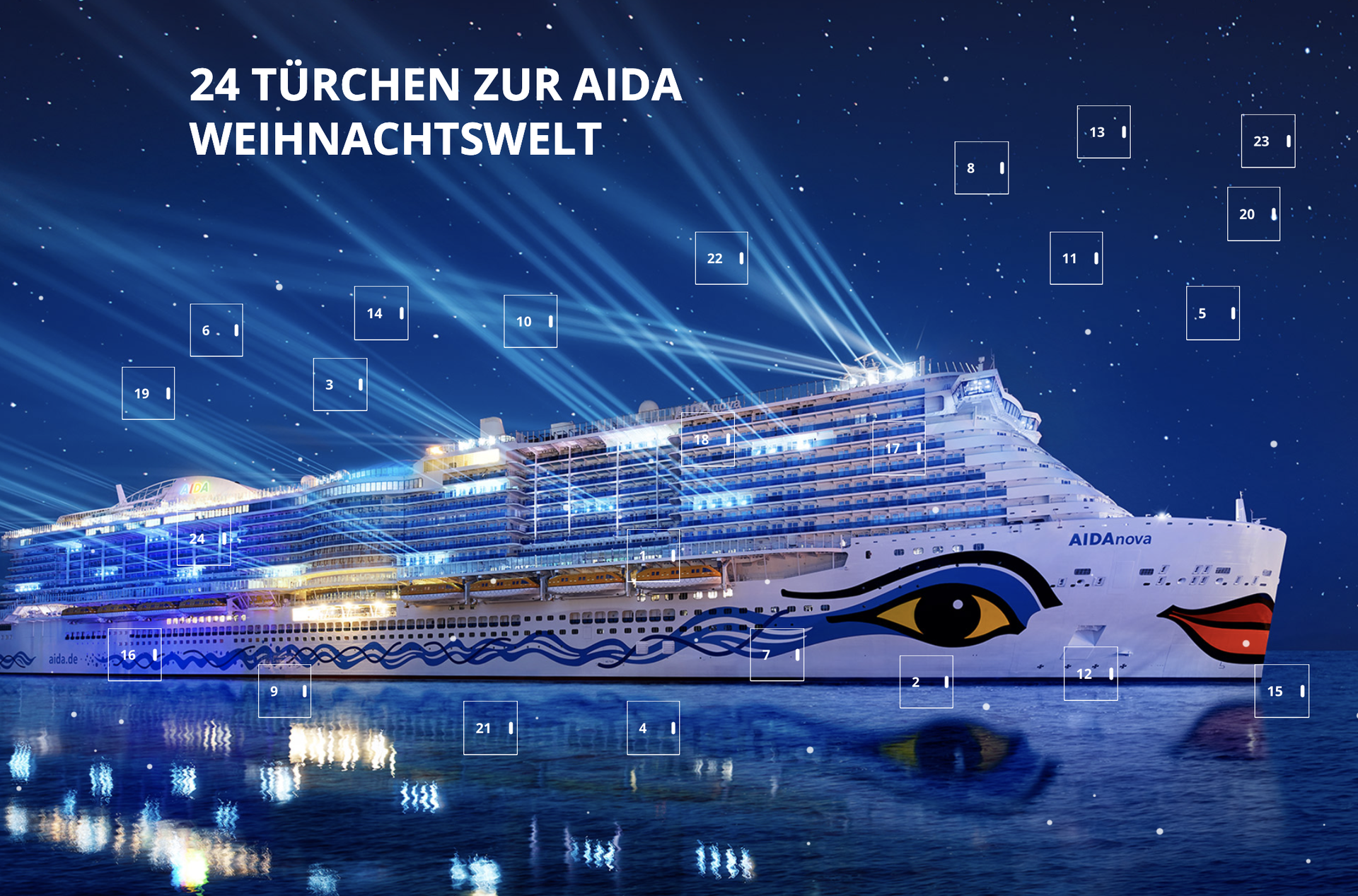 AIDA Adventskalender 2018 - Cruise Paper