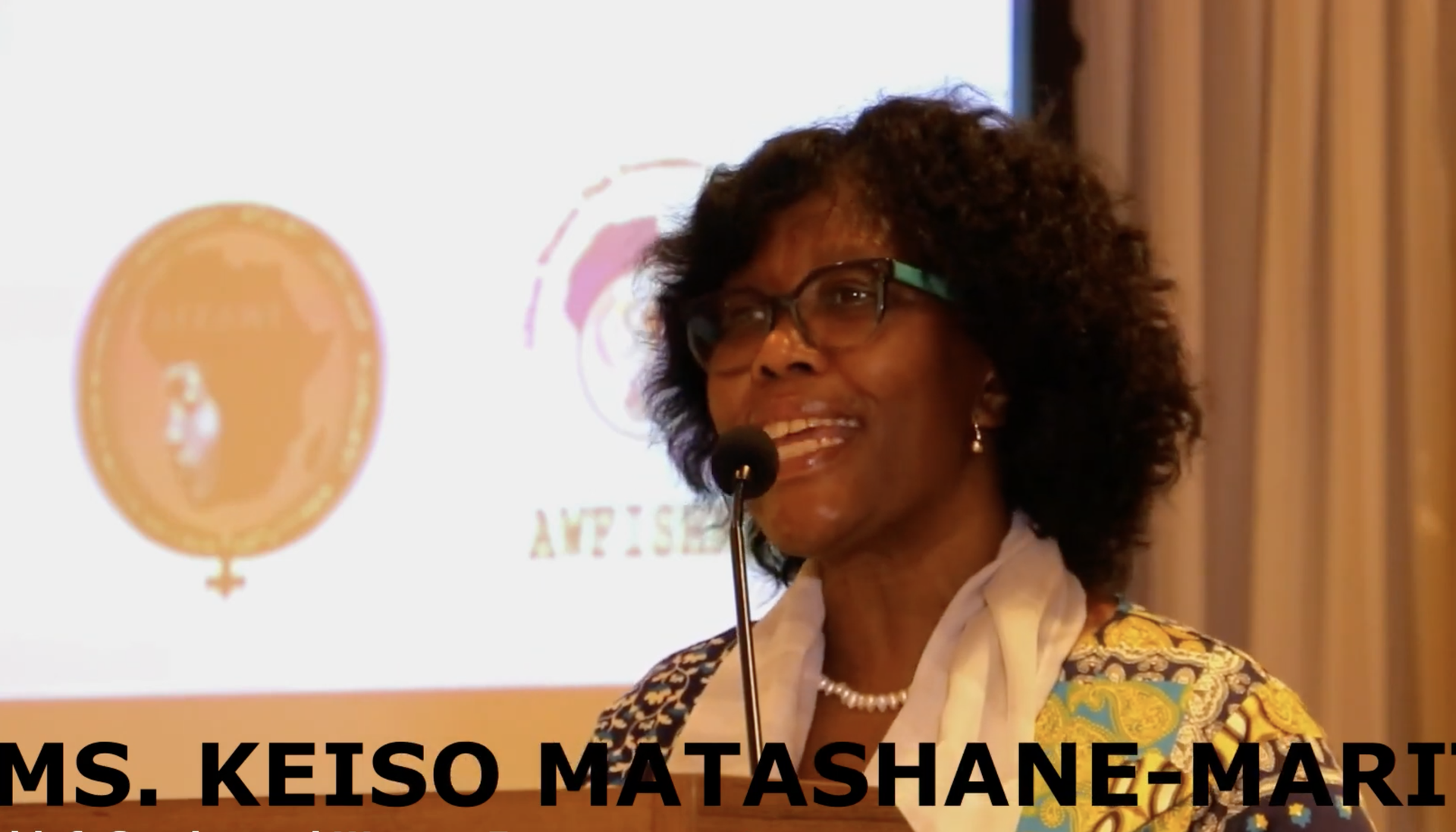 Ms Keiso Matashane Marite at the BPW Africa Conference in Arusha 2022 ...