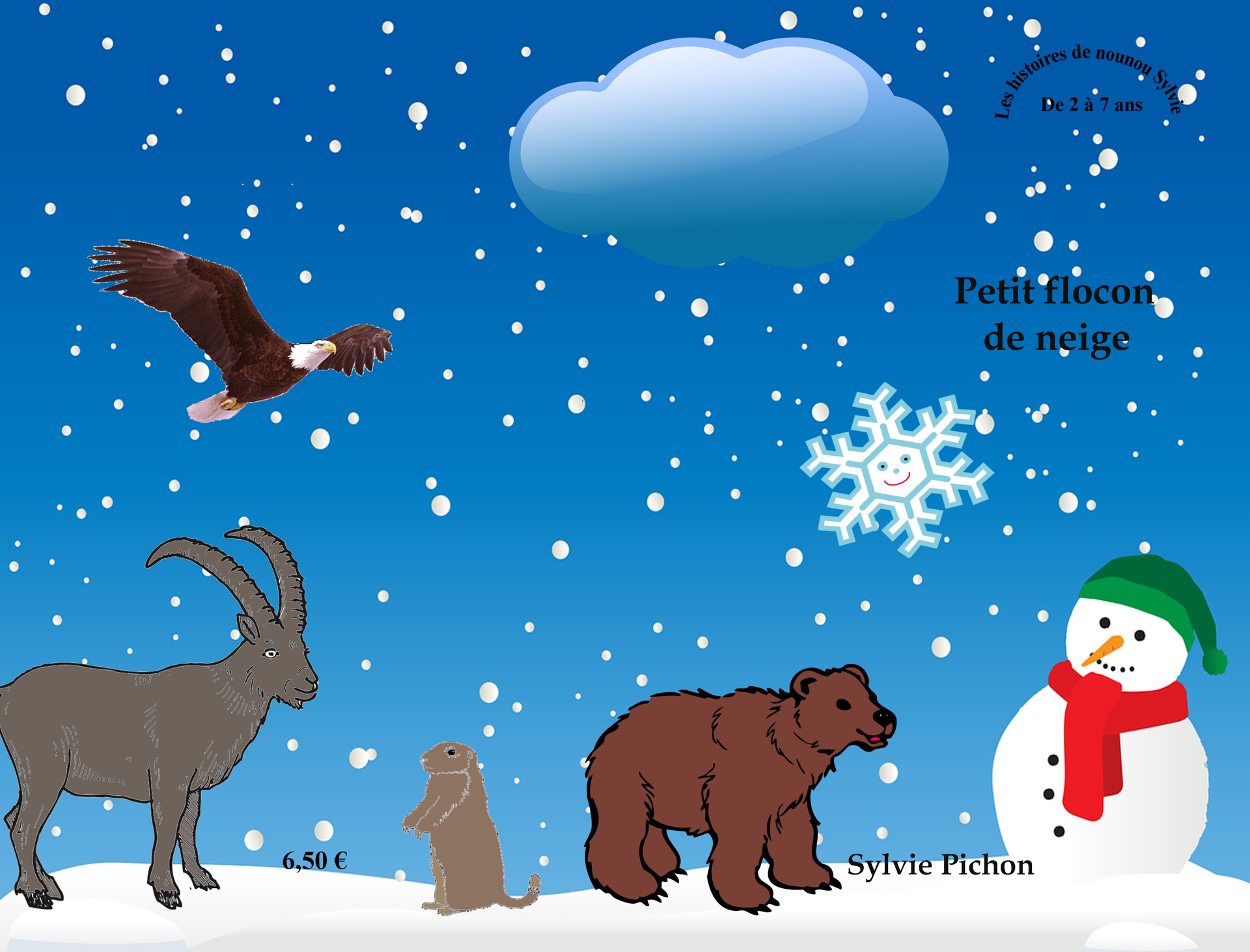 Petit flocon de neige - Les histoires de Sylvie PICHON