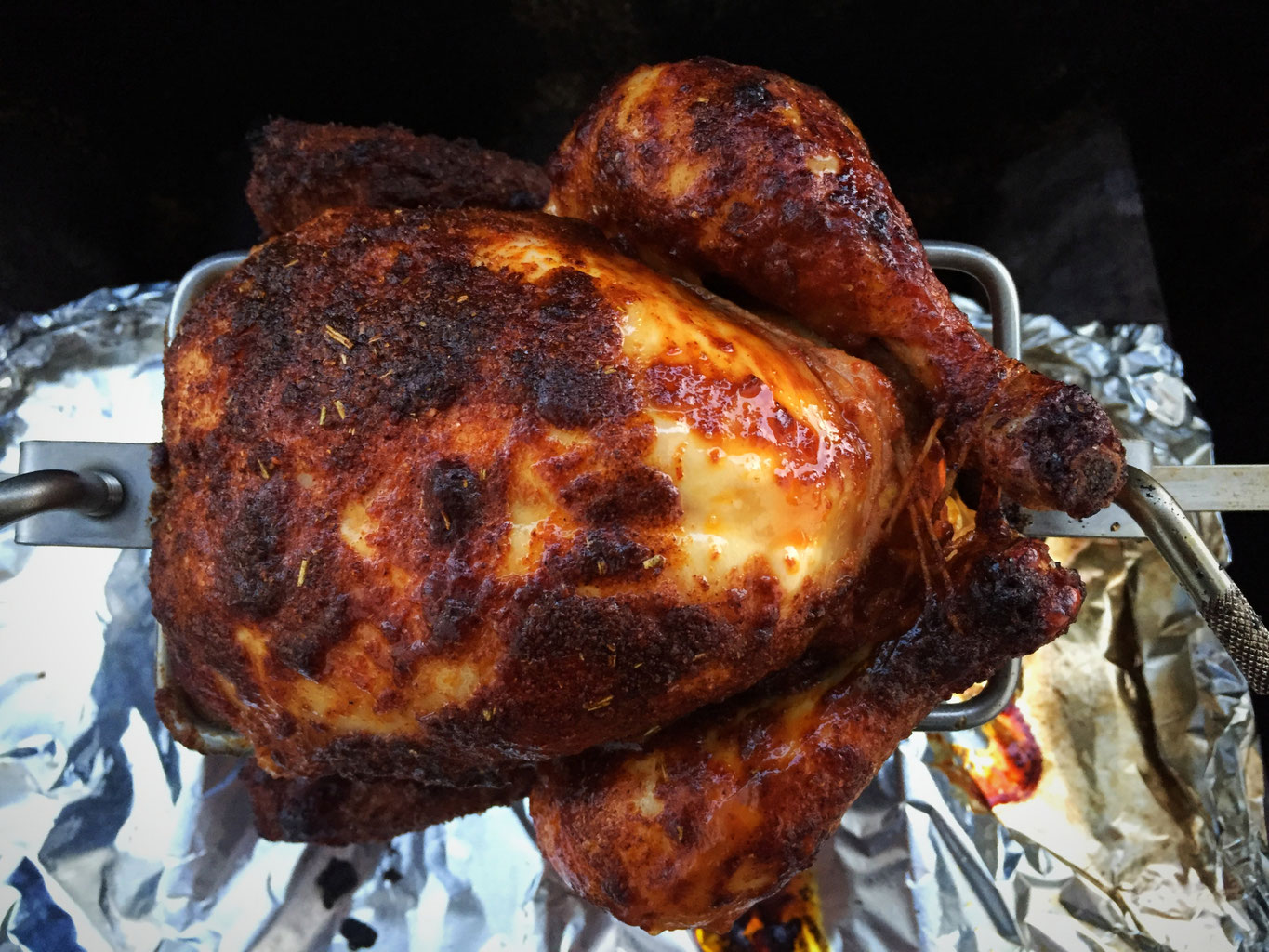 Deluxe-Hendl vom Drehspieß! - cook it. grill it. love it.