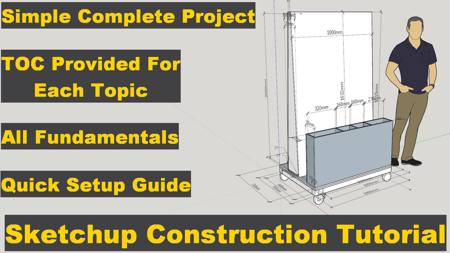 simple sketchup tutorial