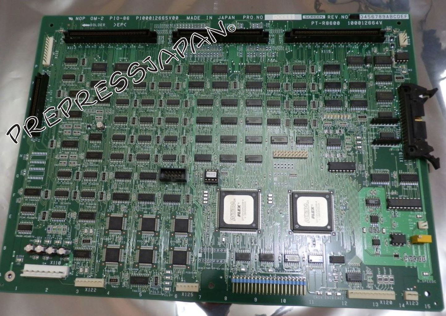 used PIO-86 Board for PT-R8600, PT-R8000ll, 8100 - prepressjapan